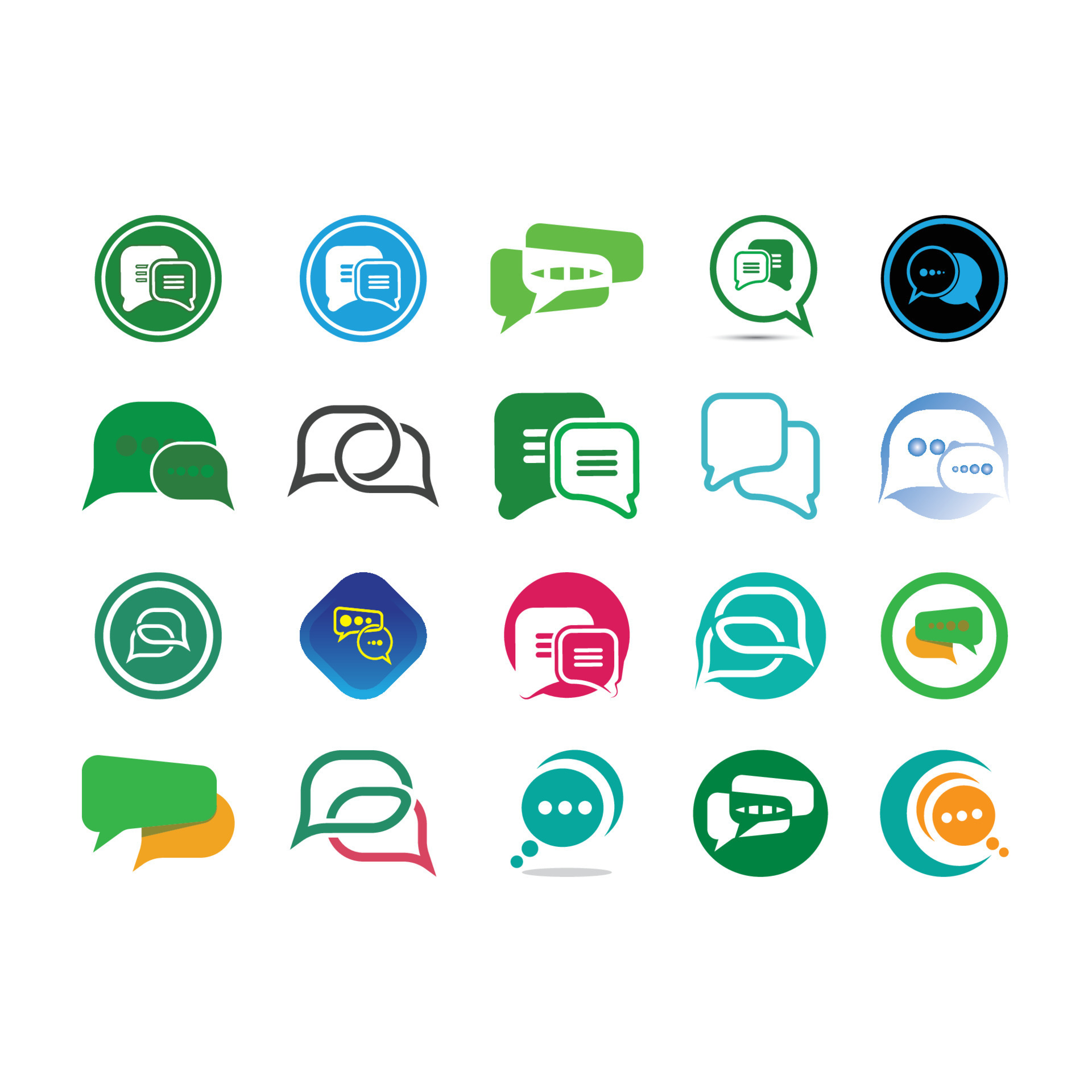 Speech bubble icon vector illustration 8960915 Vector Art at Vecteezy