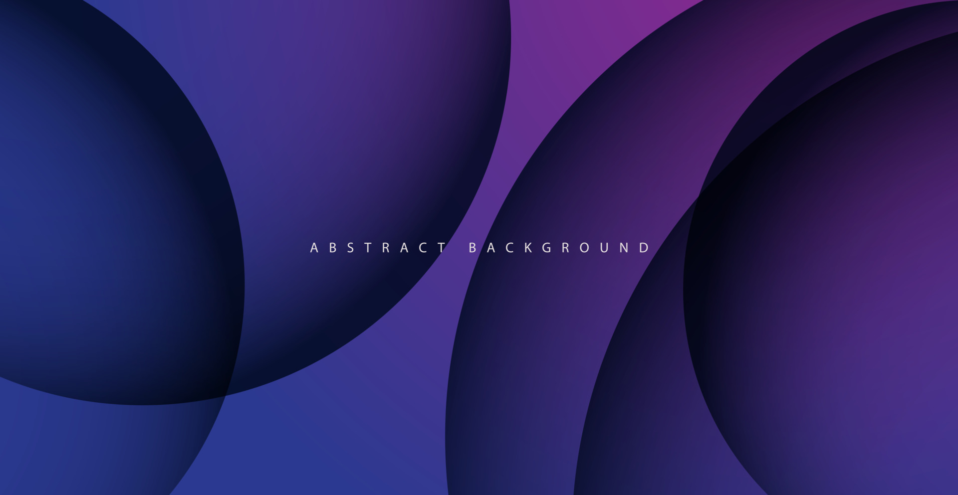 colorful purple gradient background. Abstract circle papercut smooth ...