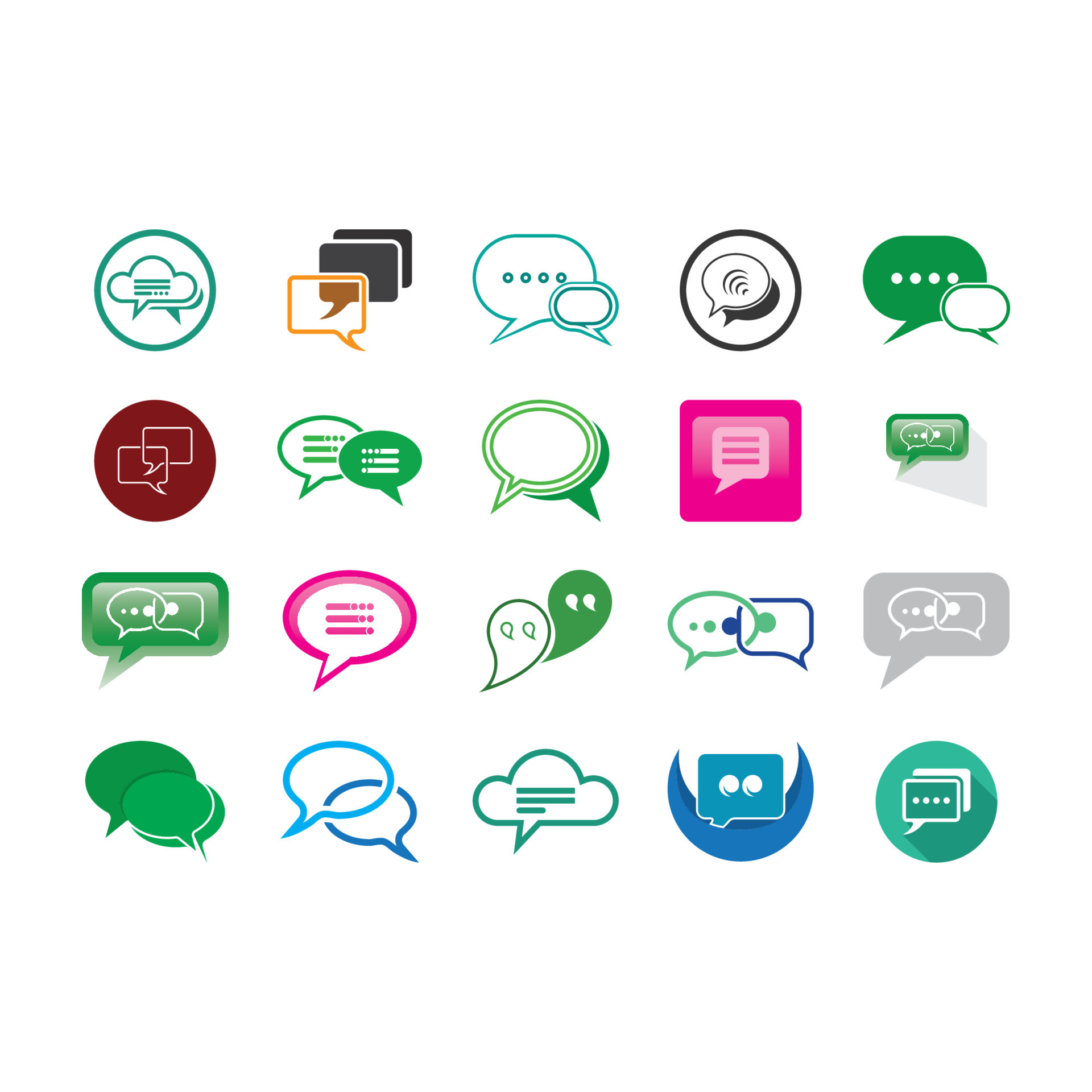 Speech bubble icon vector illustration 8961084 Vector Art at Vecteezy