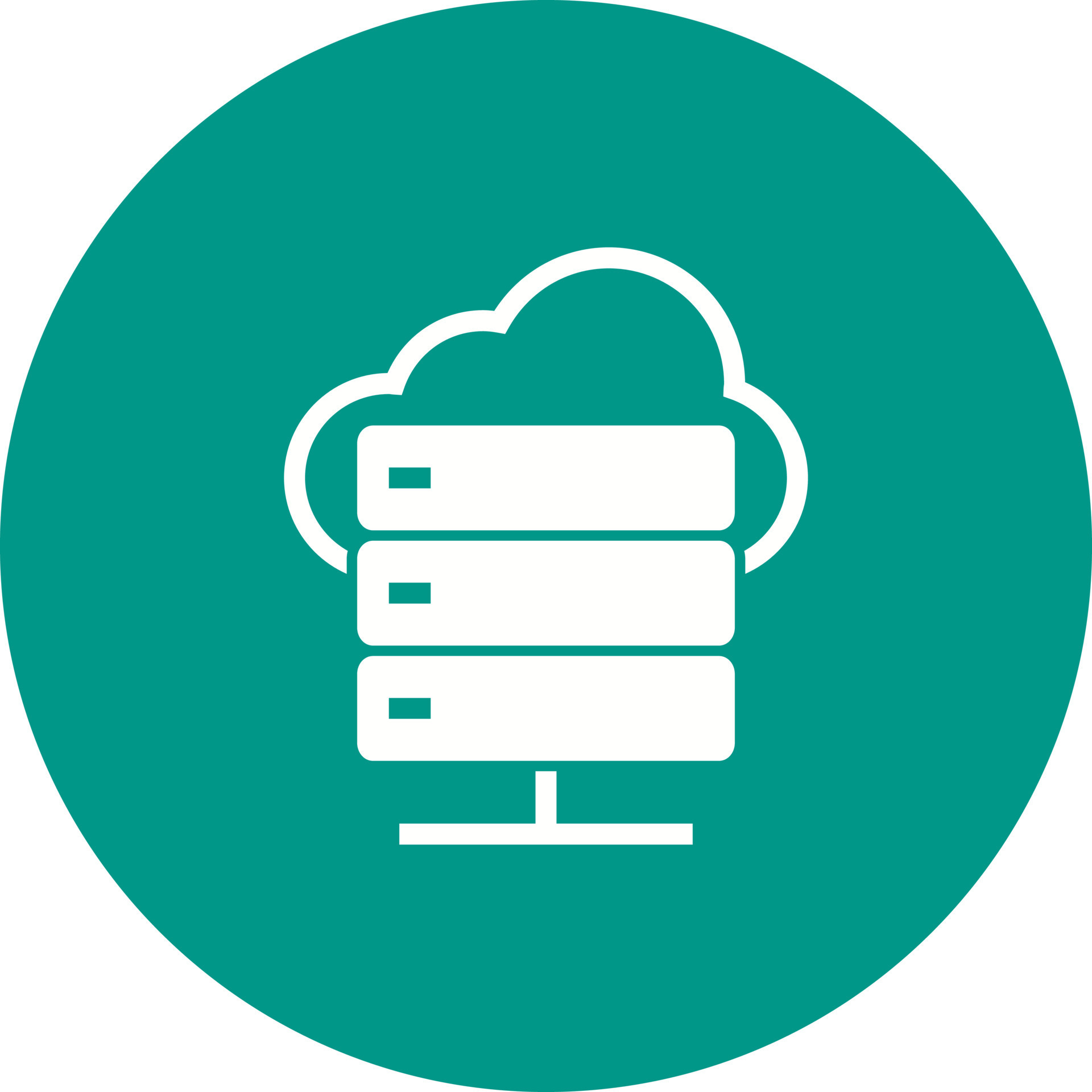 Cloud Computing Circle Background Icon 8964272 Vector Art at Vecteezy