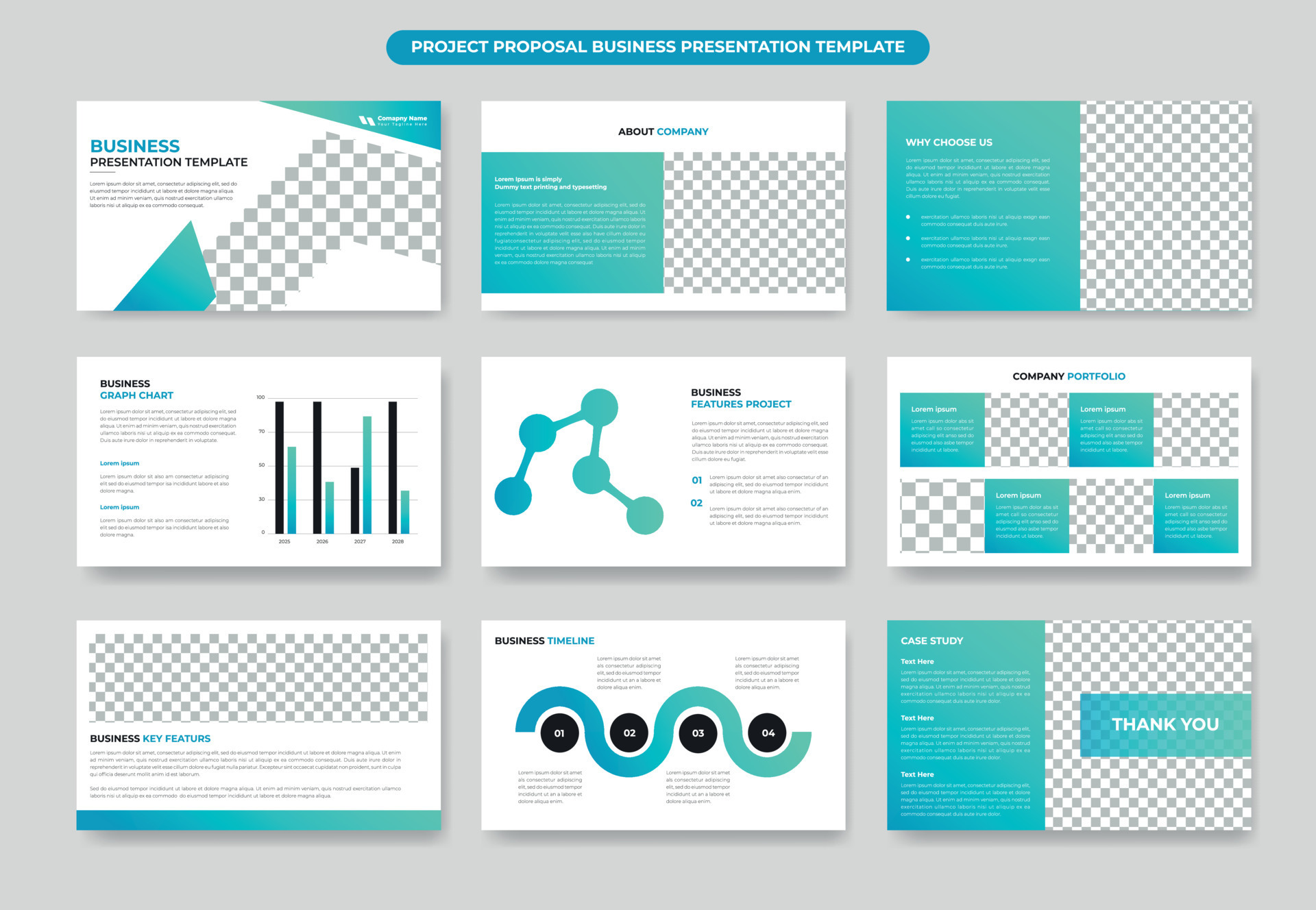 Creative Business presentation slides template or project proposal ... Creative Business presentation slides template or project proposal ...