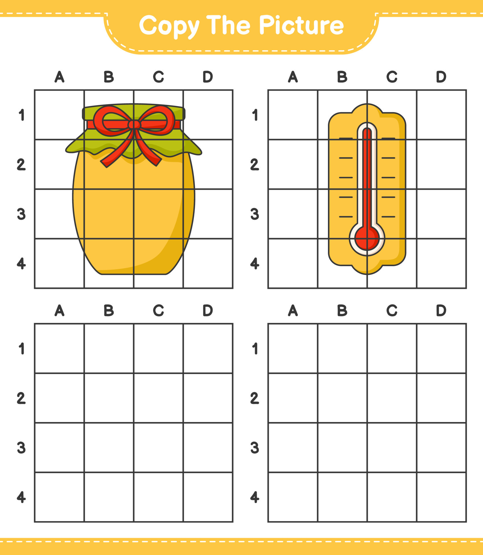 Copy The Picture Copy The Picture Of Thermometer And Jam Using Grid Copy The Picture Copy The Picture Of Thermometer And Jam Using Grid
