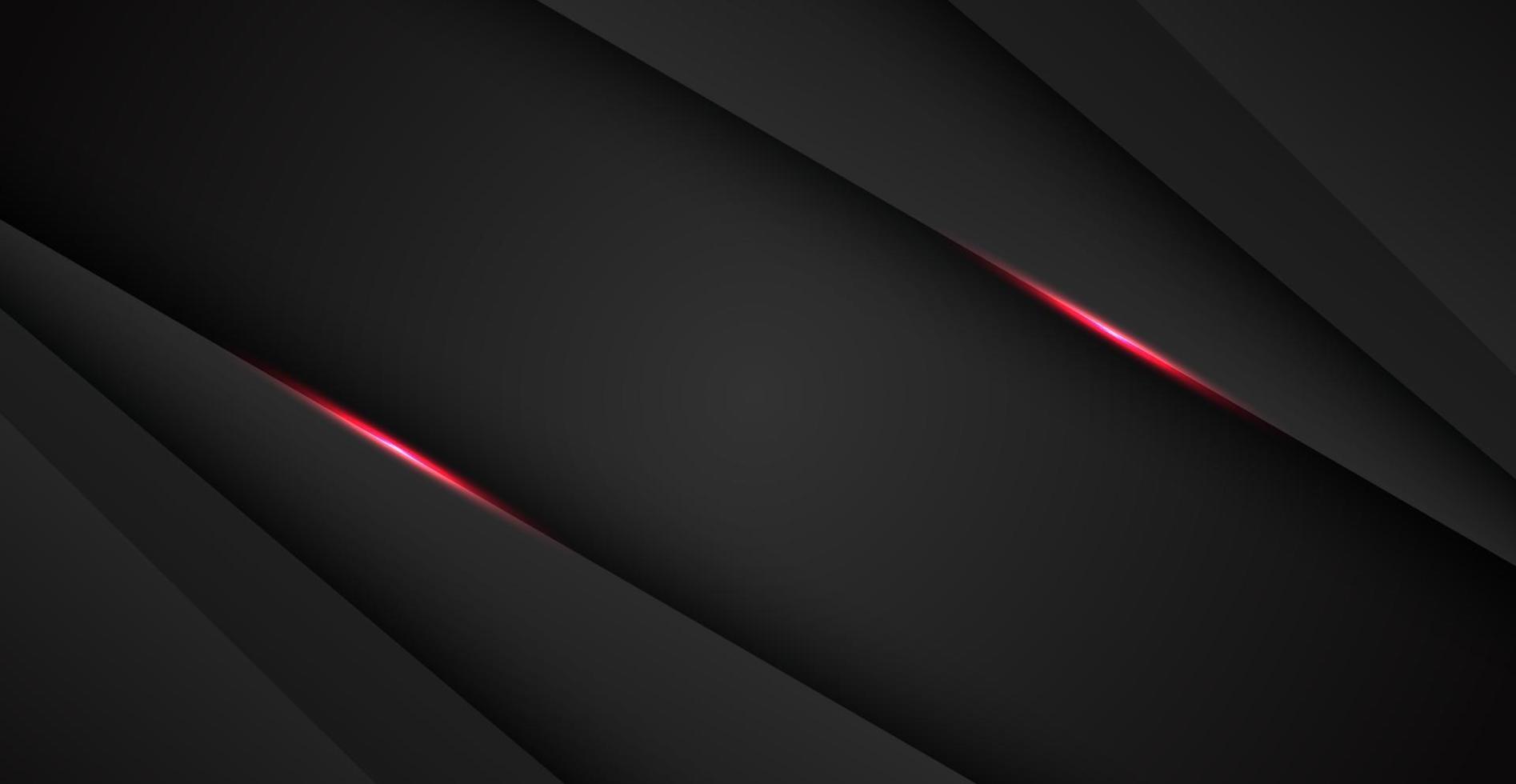Abstract Red Black Space Frame Layout Design Tech Triangle Concept With