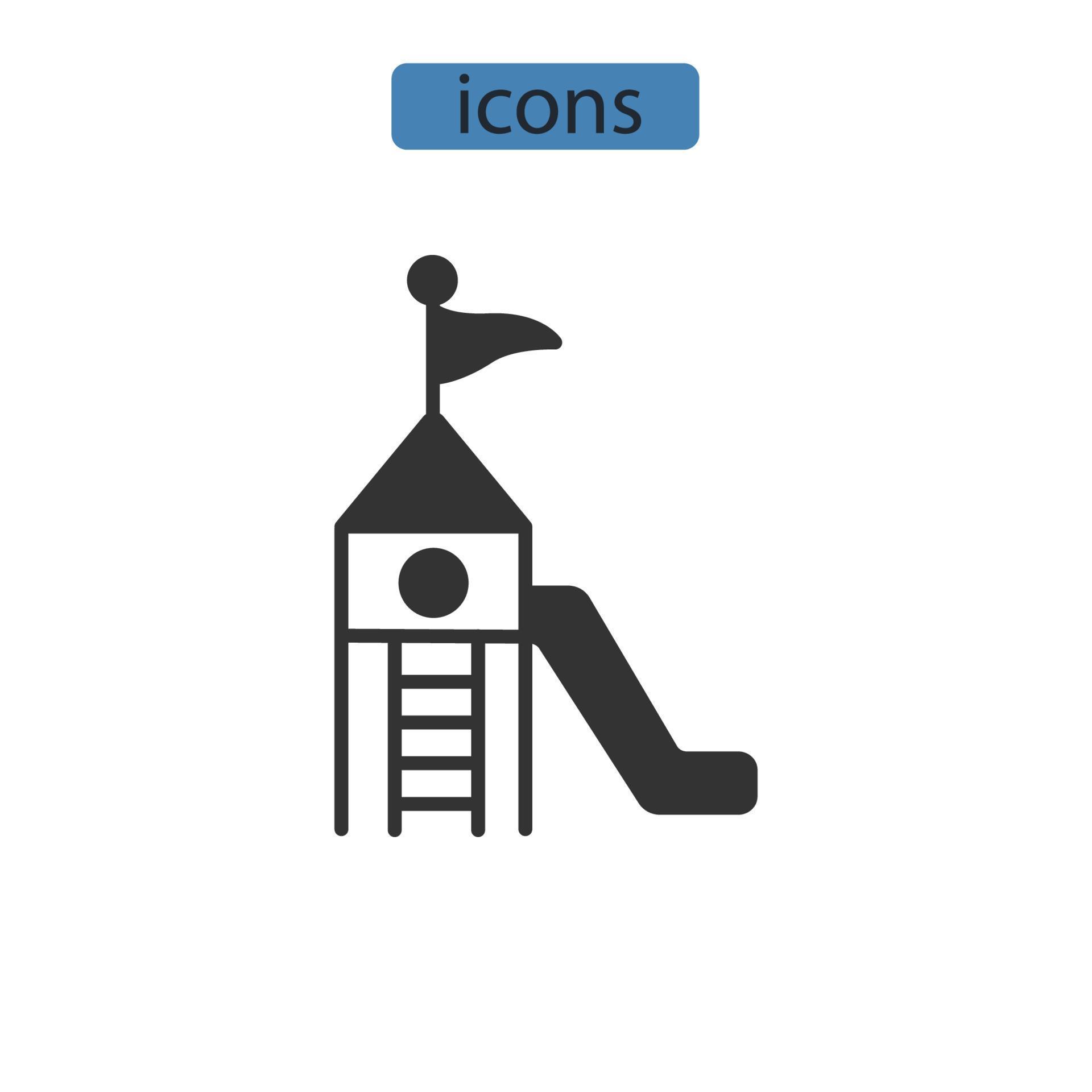 playground icons symbol vector elements for infographic web 8974520 ...