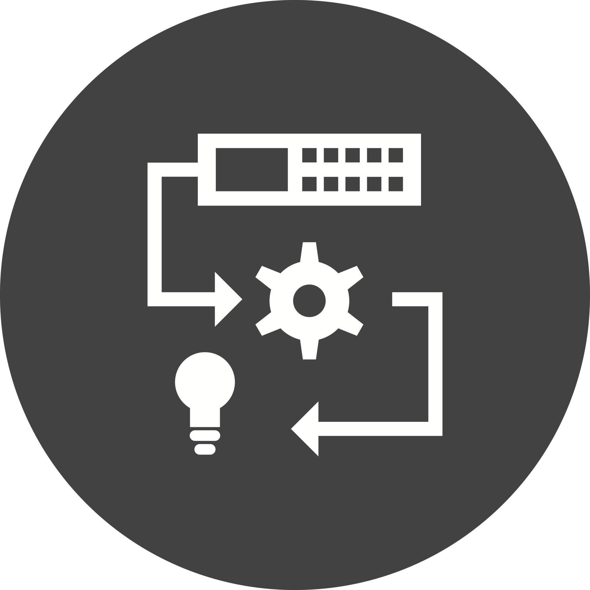 Machine Learning Circle Background Icon 8977936 Vector Art at Vecteezy