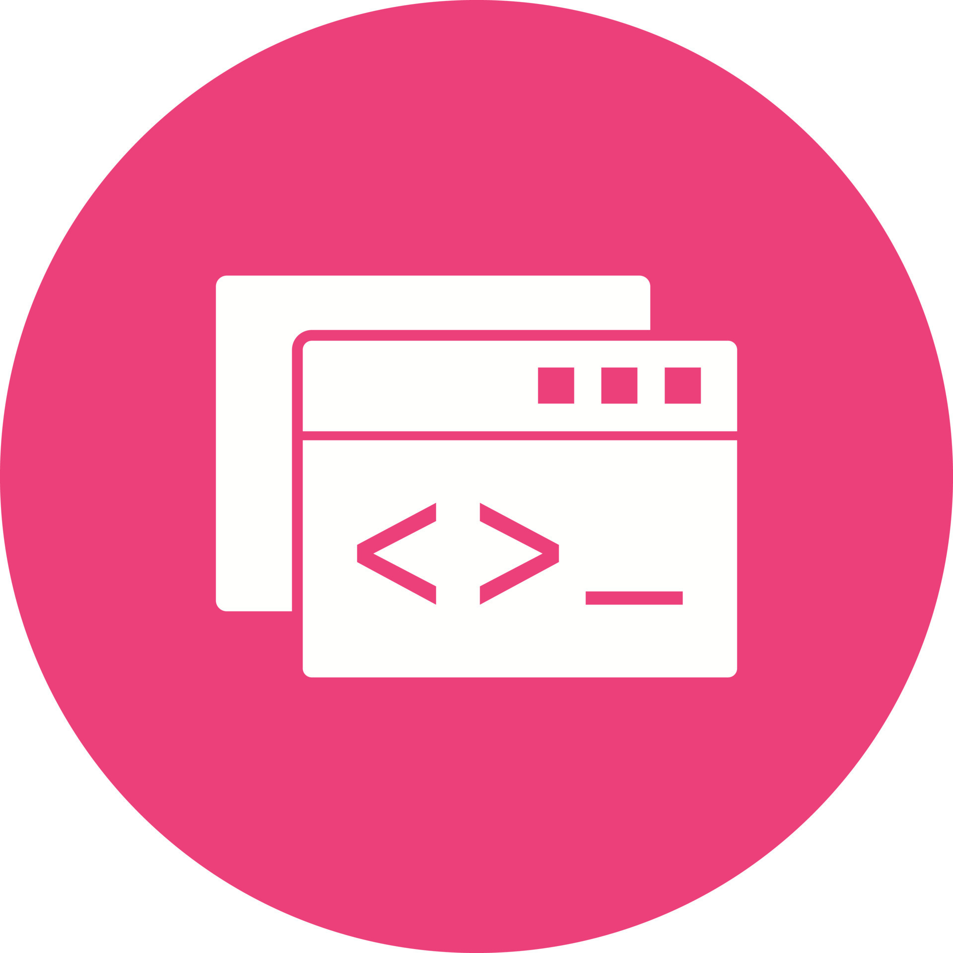 Custom Coding Circle Background Icon 8980995 Vector Art at Vecteezy