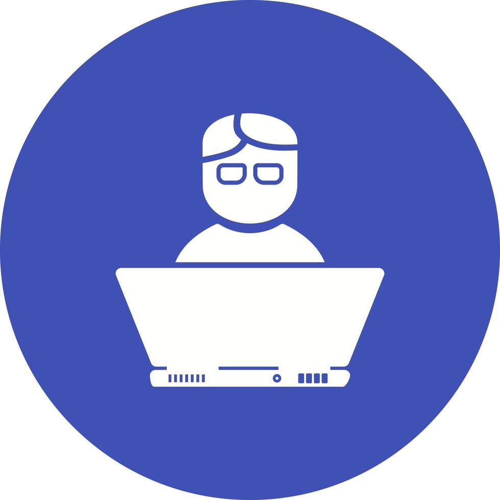 Software Developer Circle Background Icon 8981122 Vector Art at Vecteezy