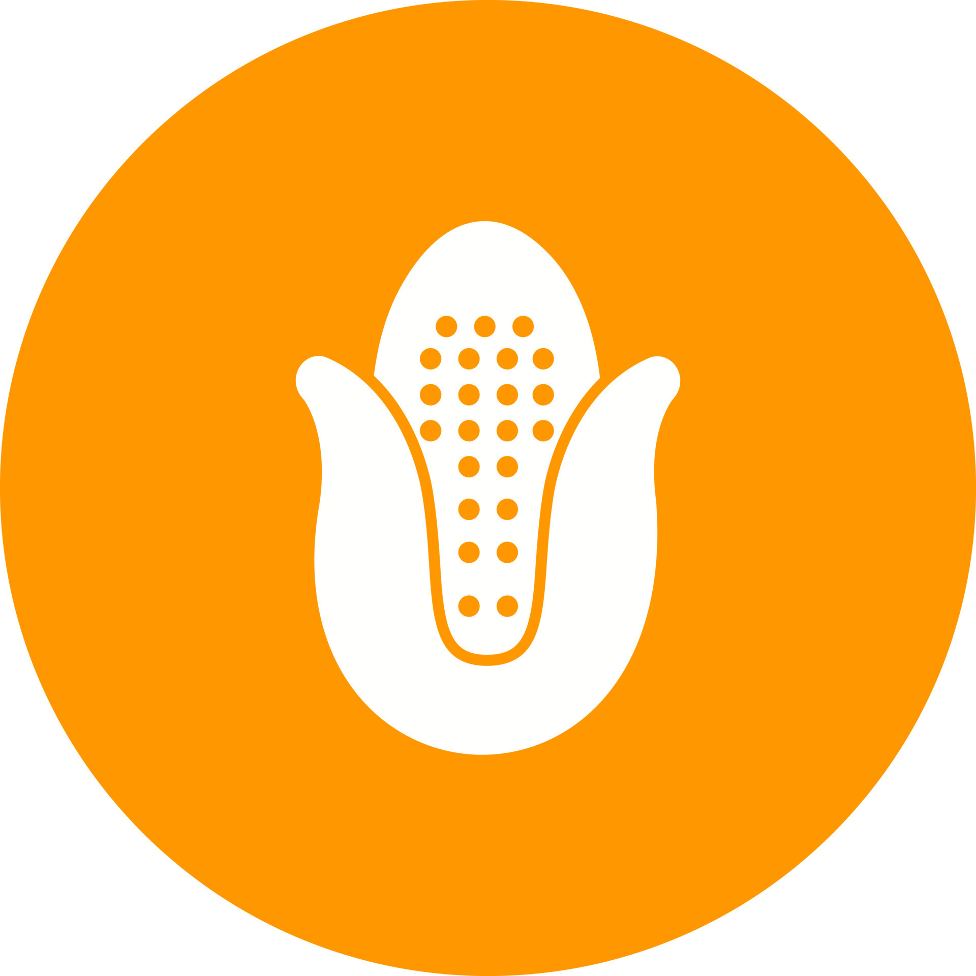 Corn Circle Background Icon 8983310 Vector Art at Vecteezy