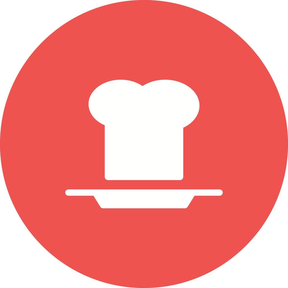 Chef Hat and Plate Circle Background Icon 8983750 Vector Art at Vecteezy
