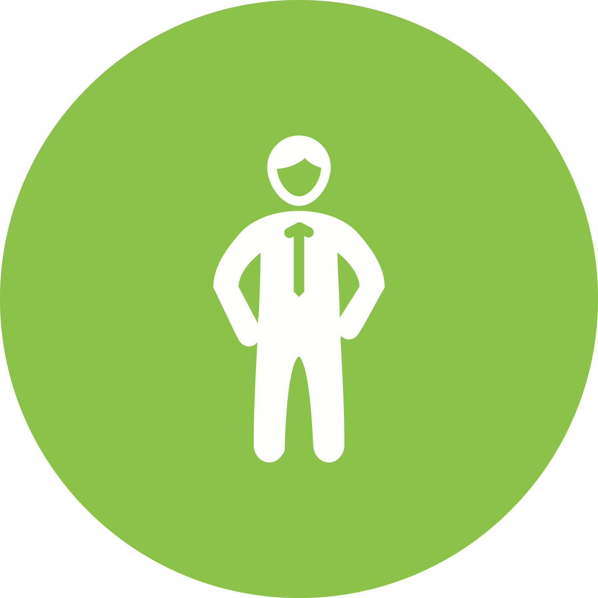 Self Confidence Circle Background Icon 8984294 Vector Art at Vecteezy