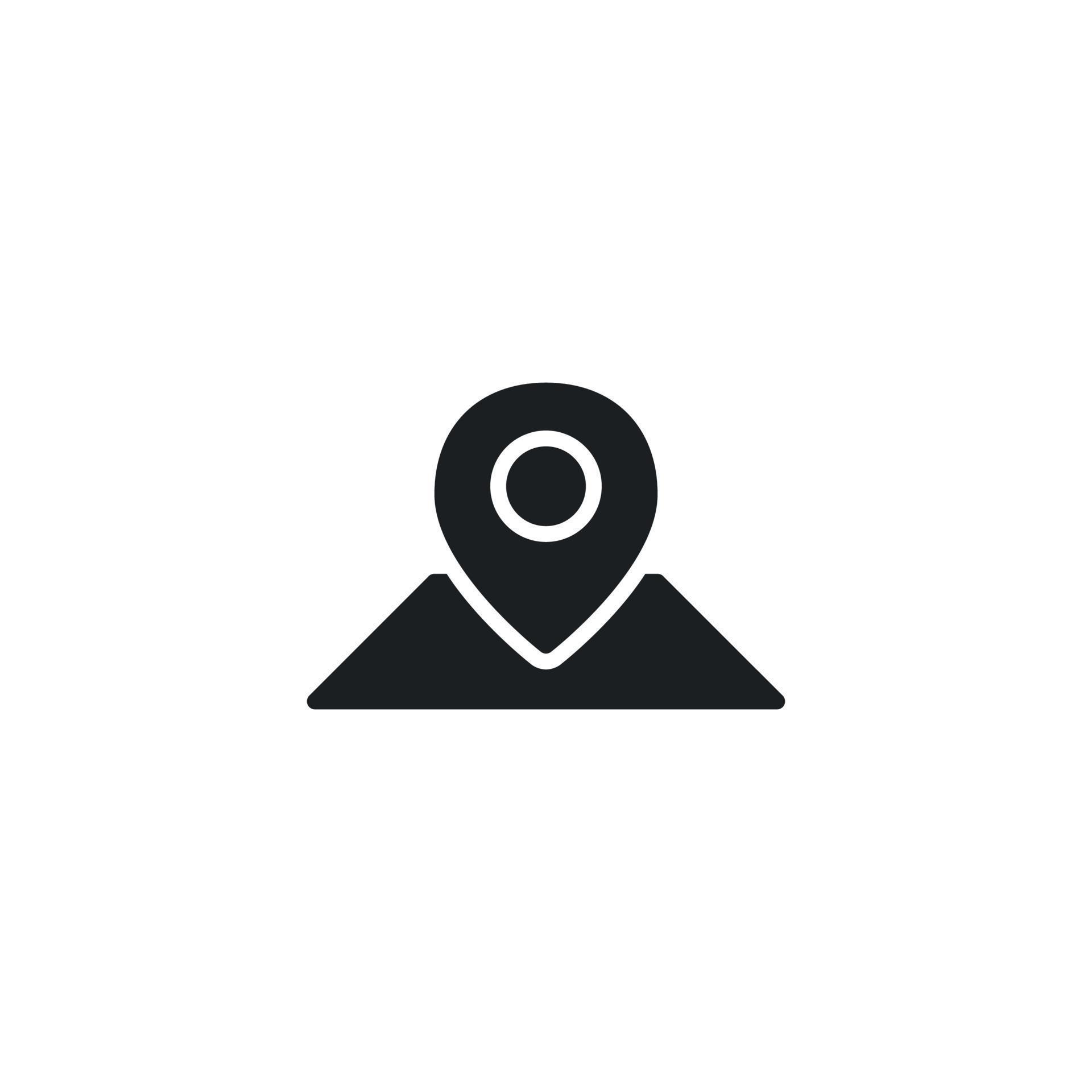 Location Maps Gps Navigation Pin Line Icon Linear Style Sign For Mobile Concept And Web Design