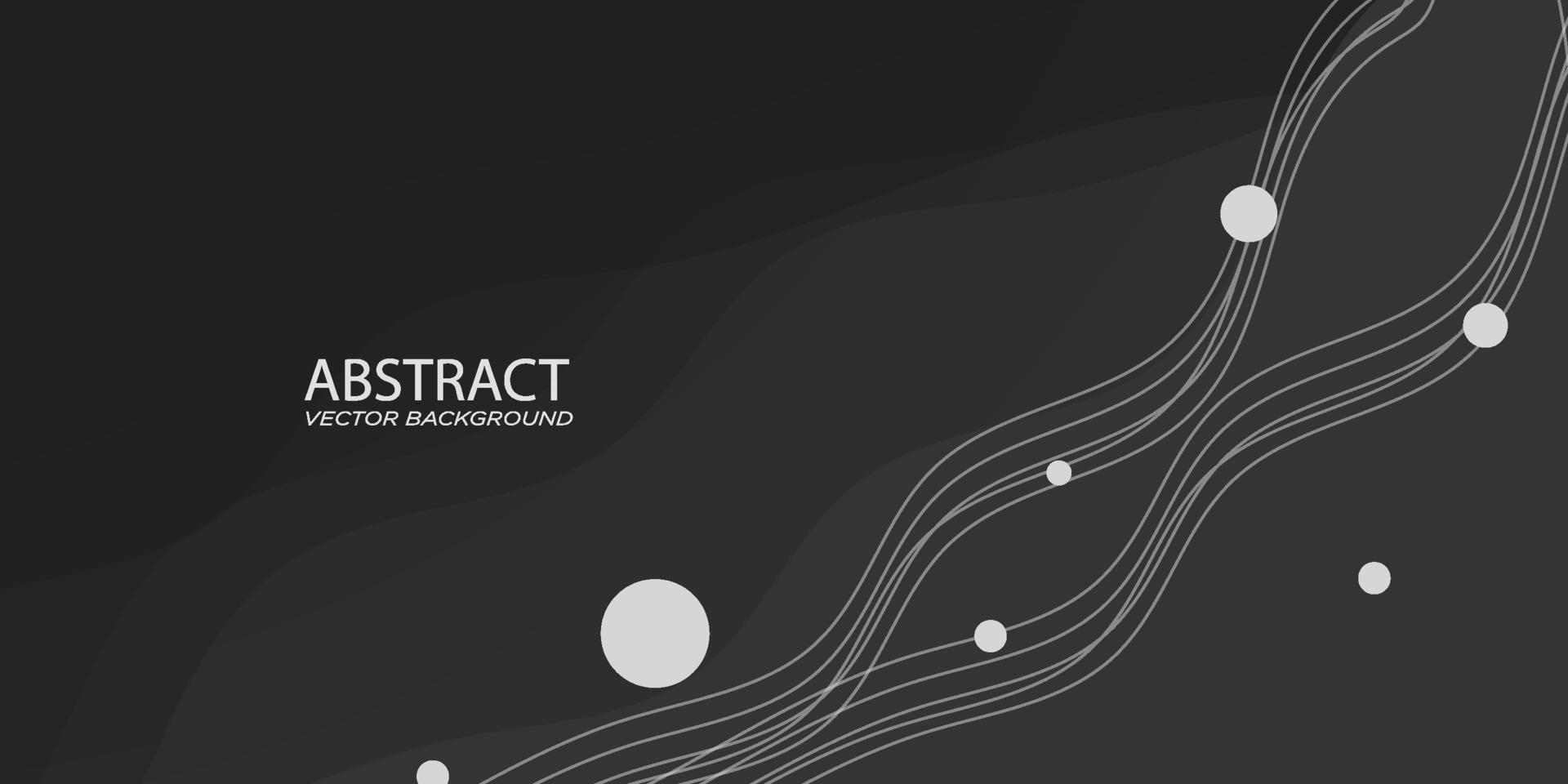 Gray abstract gradient background with lines and shapes. Vector ...