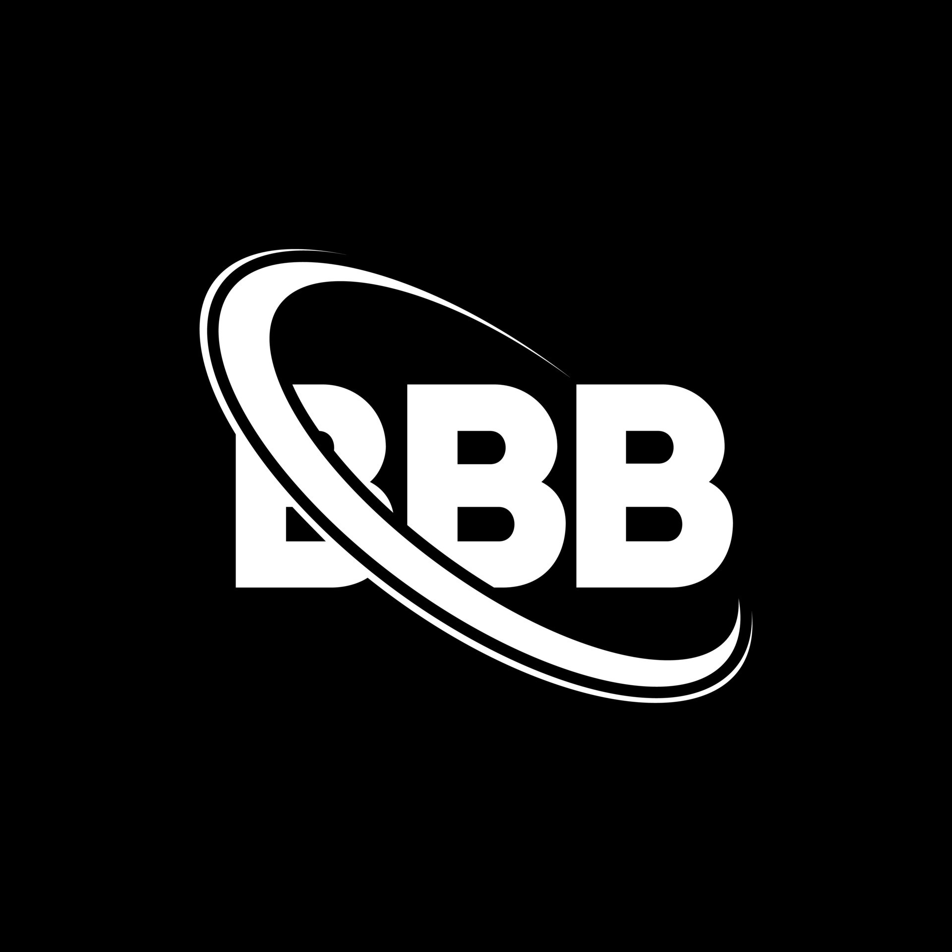 logotipo de bbb. letra bbb diseño del logotipo de la letra bbb. Logotipo de iniciales bbb ...