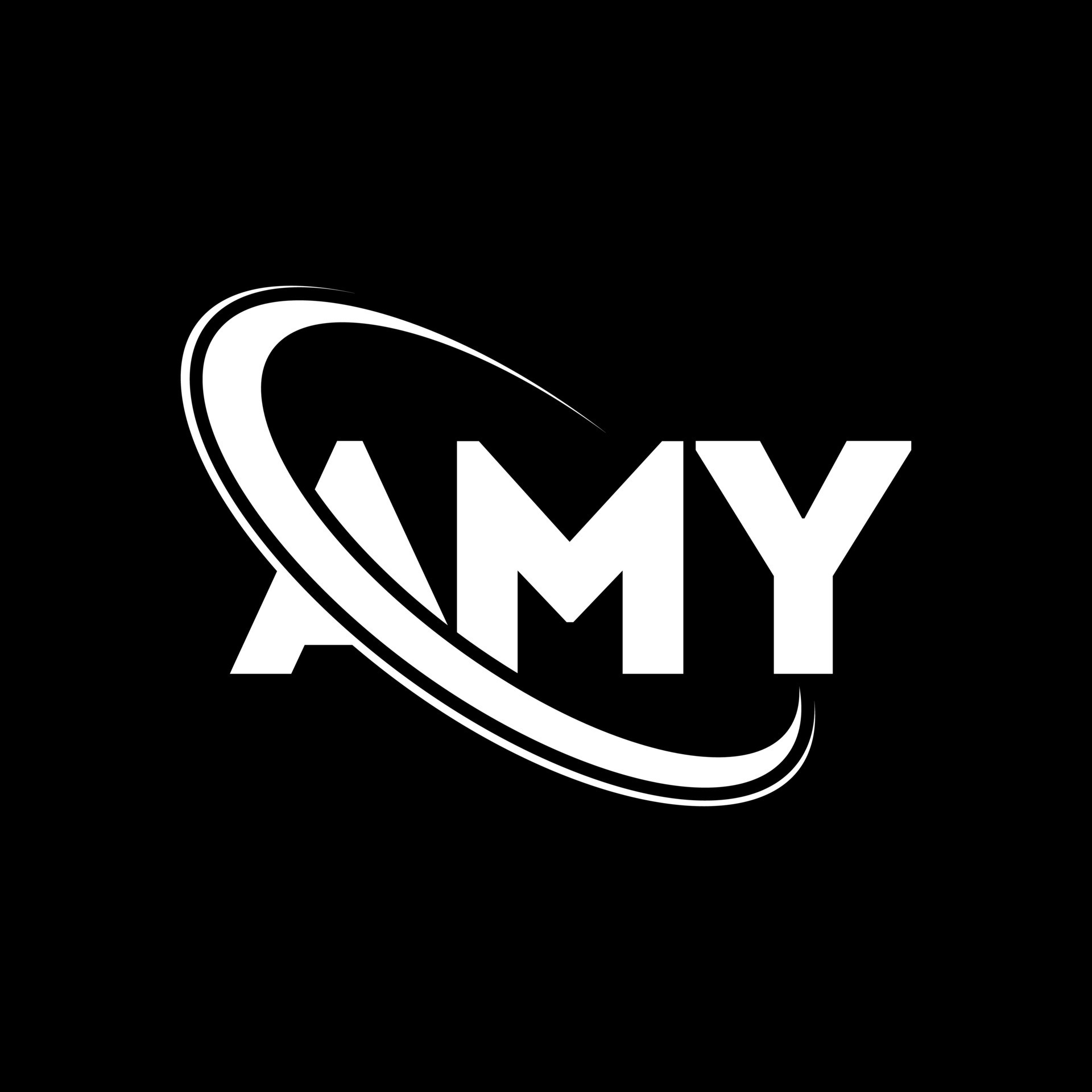 Amy Logo Amy Letter Amy Letter Logo Design Initials Amy Logo Linked With Circle And Uppercase