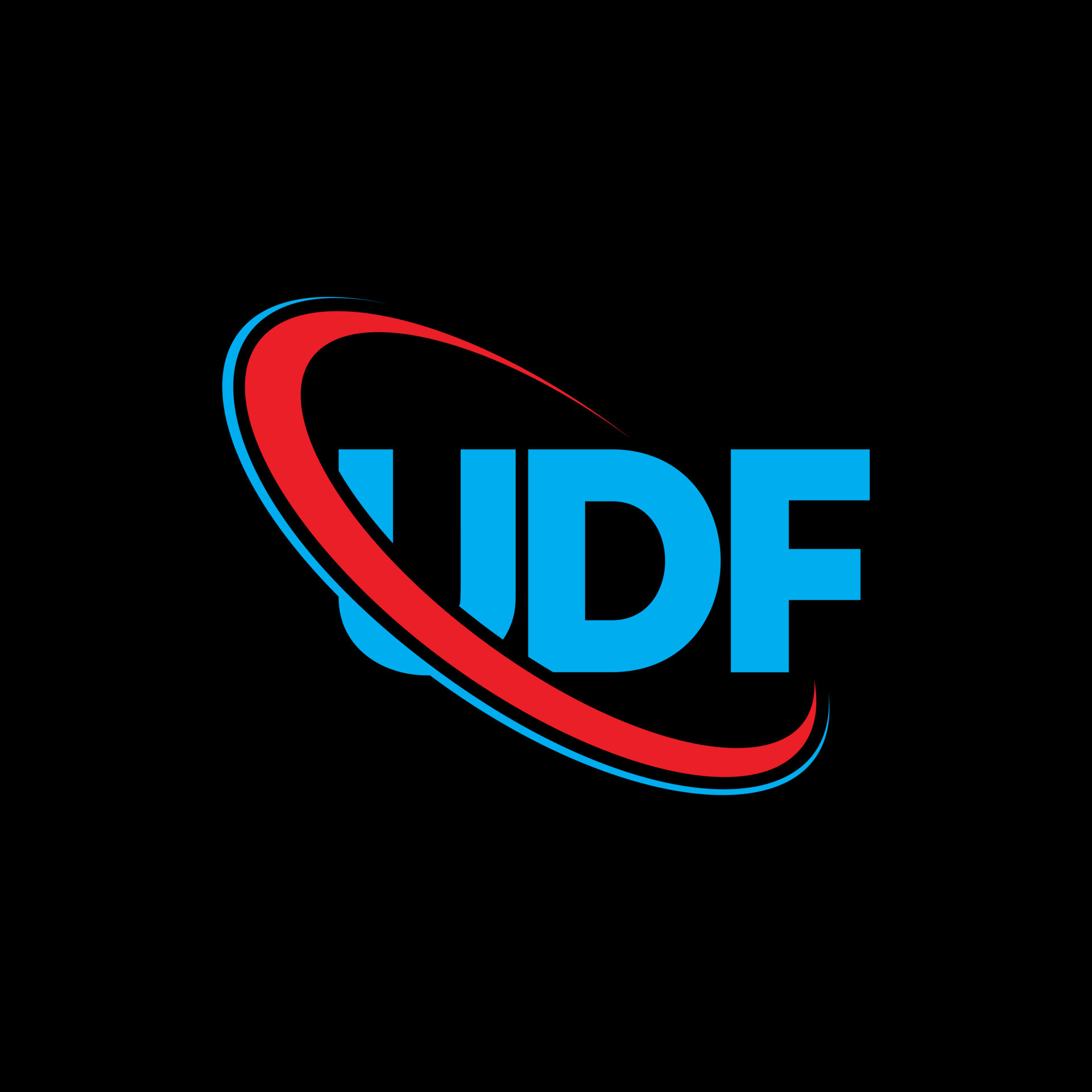 logotipo de la UDF. letra ud. diseño de logotipo de letra udf. logotipo ...