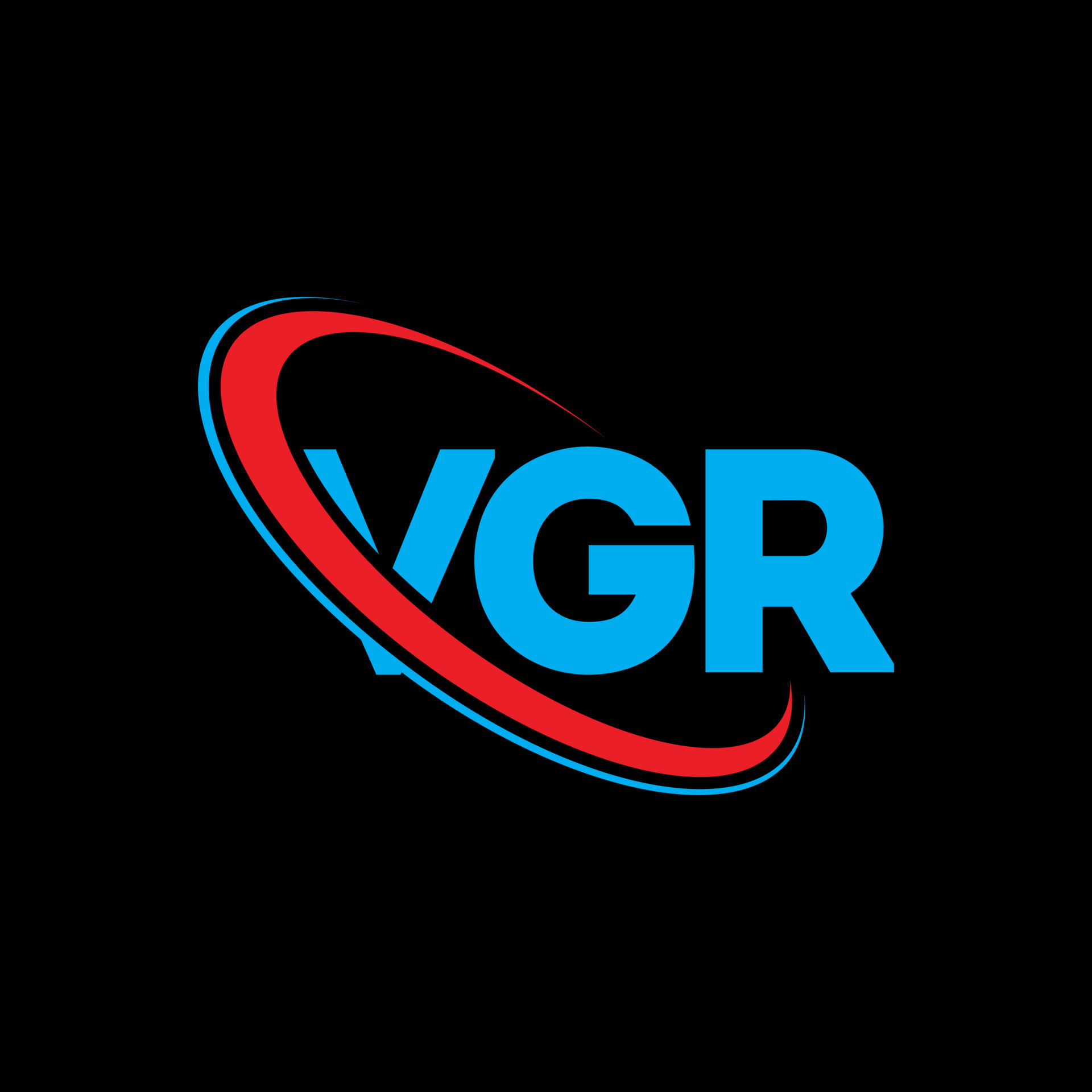 VGR logo. VGR letter. VGR letter logo design. Initials VGR logo linked ...