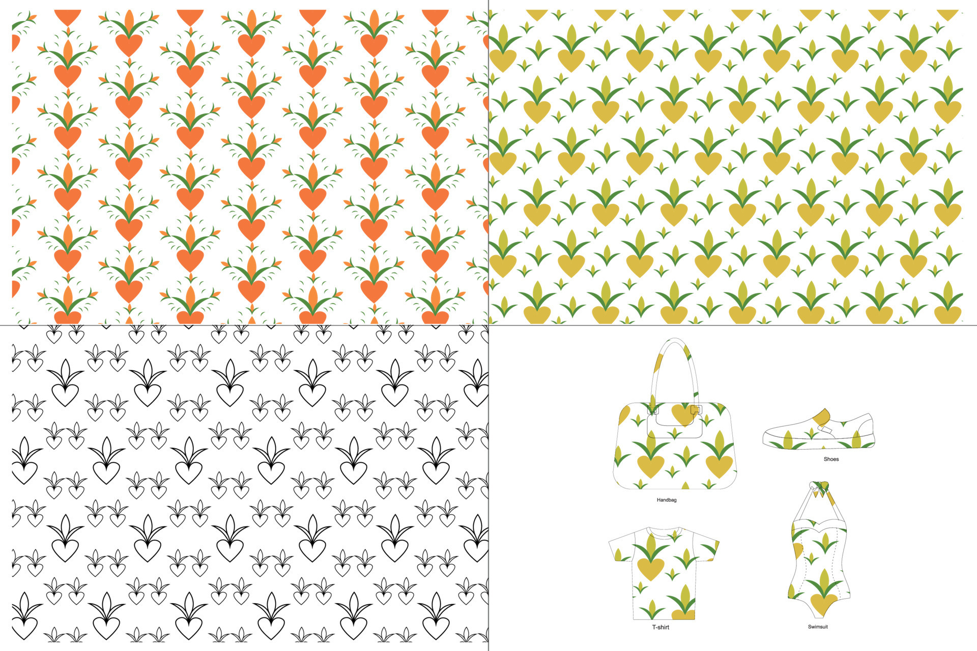 flower pattern design 9005887 Vector Art at Vecteezy