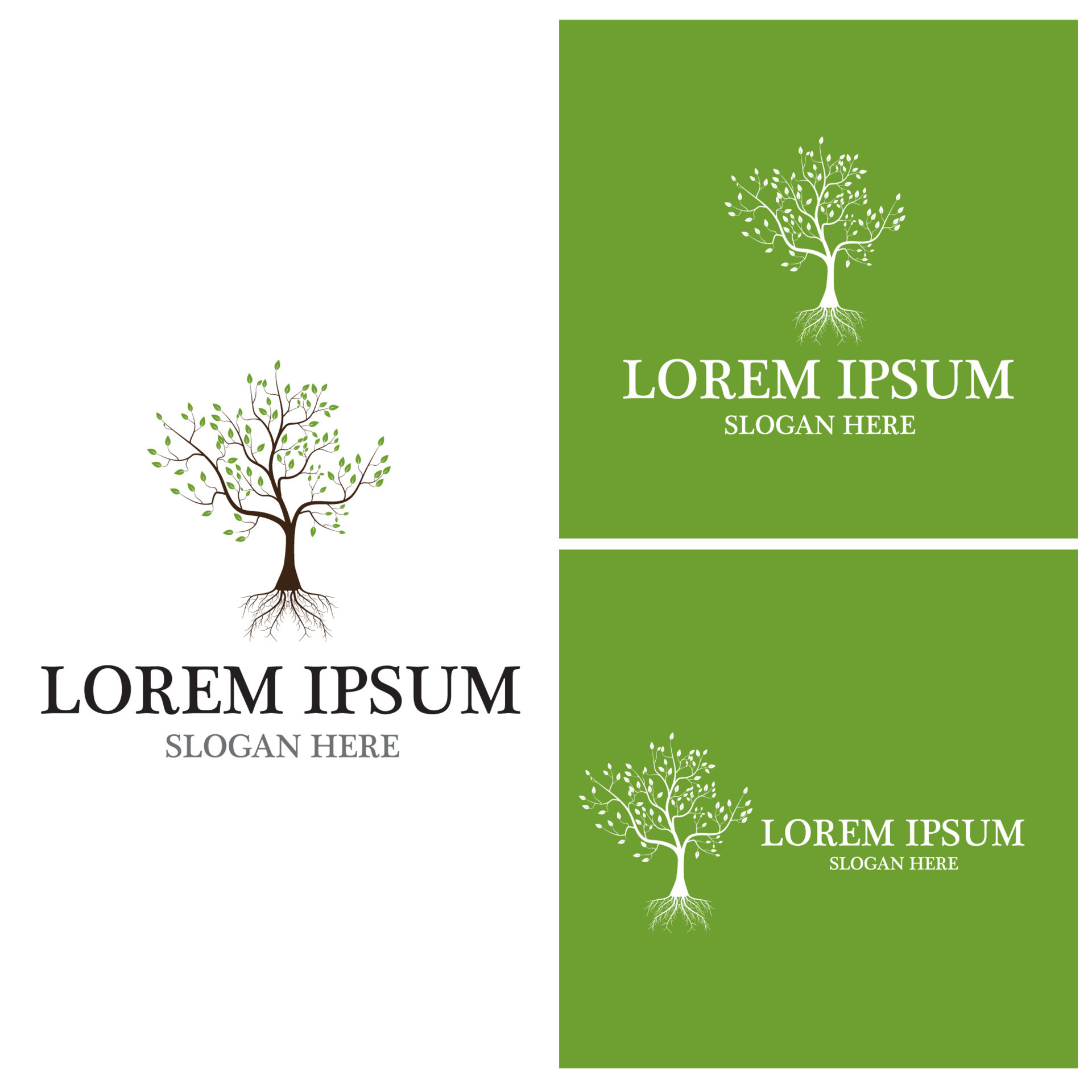 Tree icon and symbol vector template 9006248 Vector Art at Vecteezy