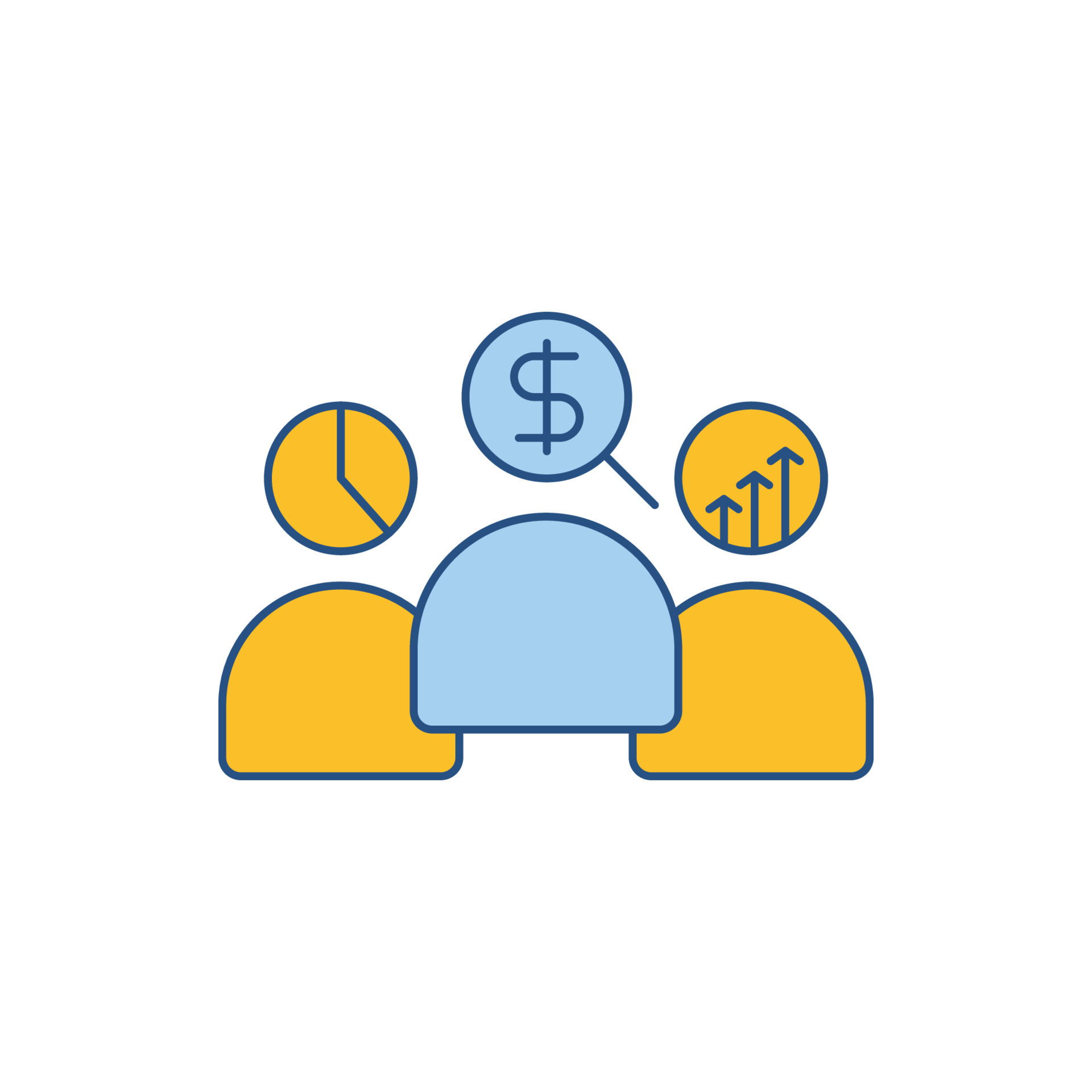 business financial management team icon 9014421 Vector Art at Vecteezy