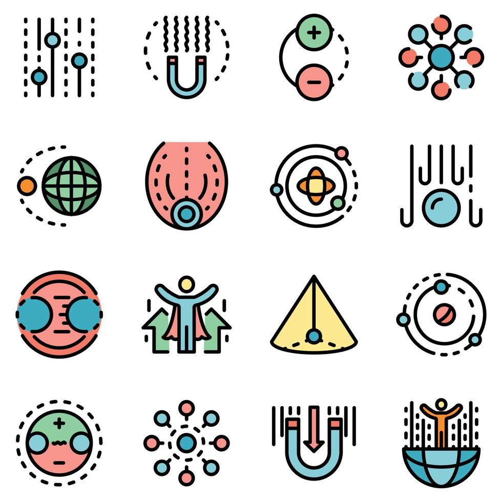 Gravity icons set vector flat 9016027 Vector Art at Vecteezy Gravity icons set vector flat 9016027 Vector Art at Vecteezy