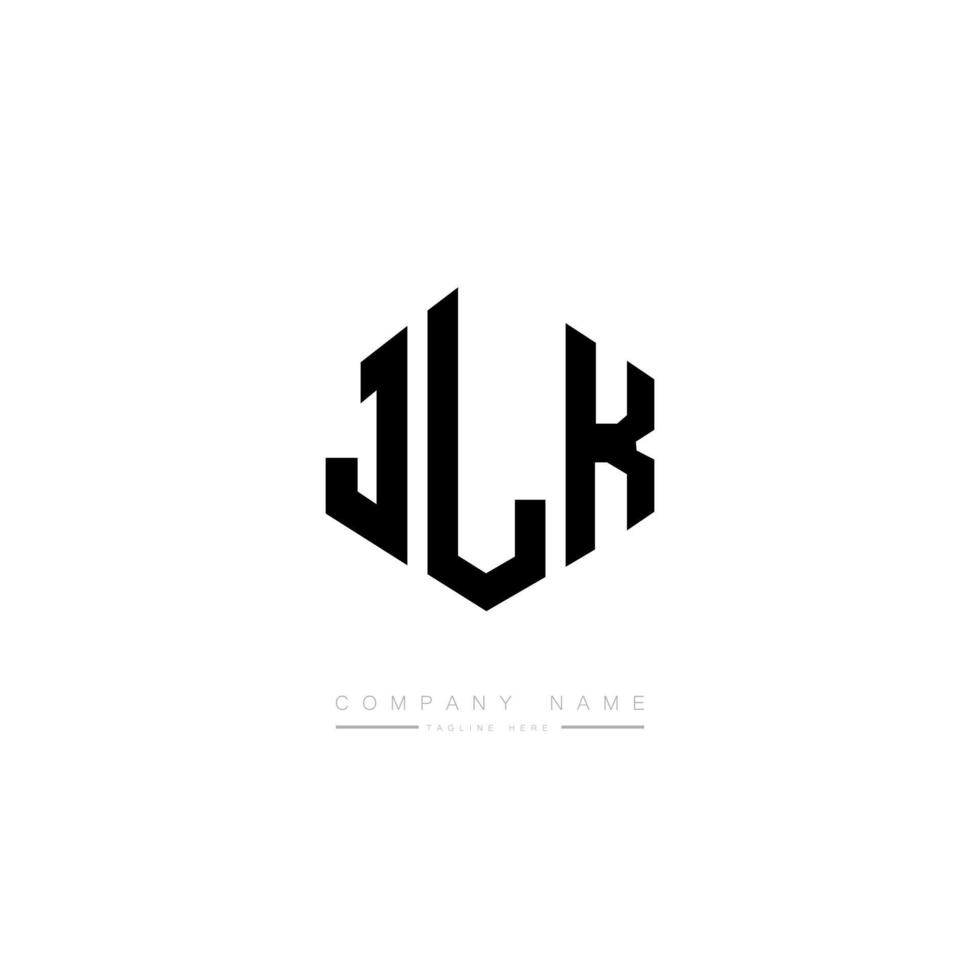 JLK letter logo design with polygon shape. JLK polygon and cube shape logo design. JLK hexagon ...