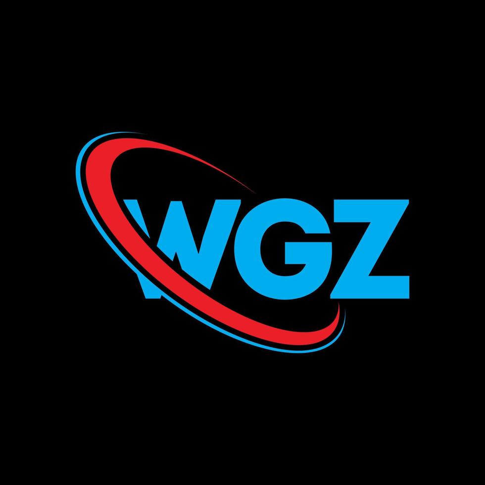 WGZ logo. WGZ letter. WGZ letter logo design. Initials WGZ logo linked with circle and uppercase ...