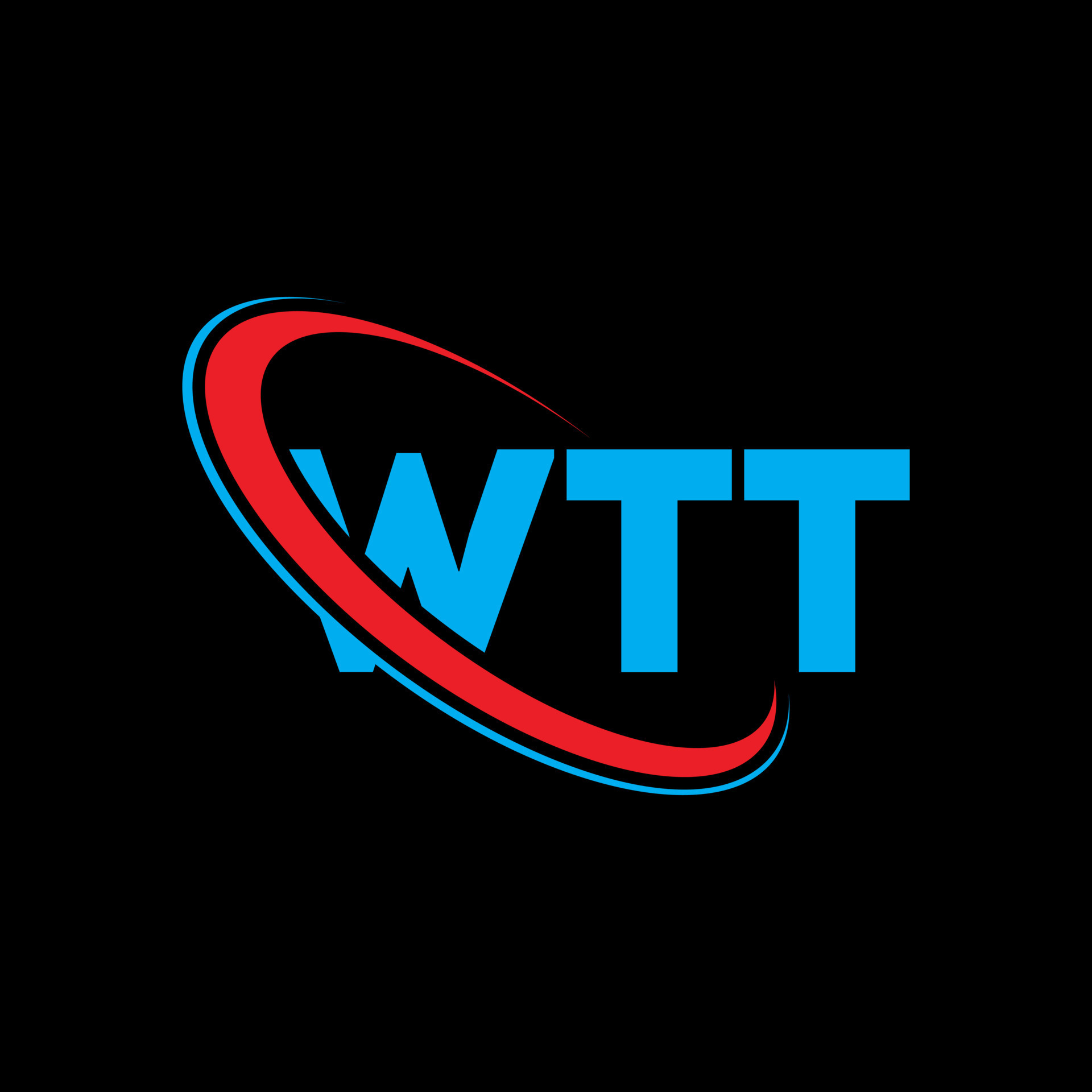logotipo de wtt. wt carta. diseño del logotipo de la letra wtt. logotipo de iniciales wtt ...