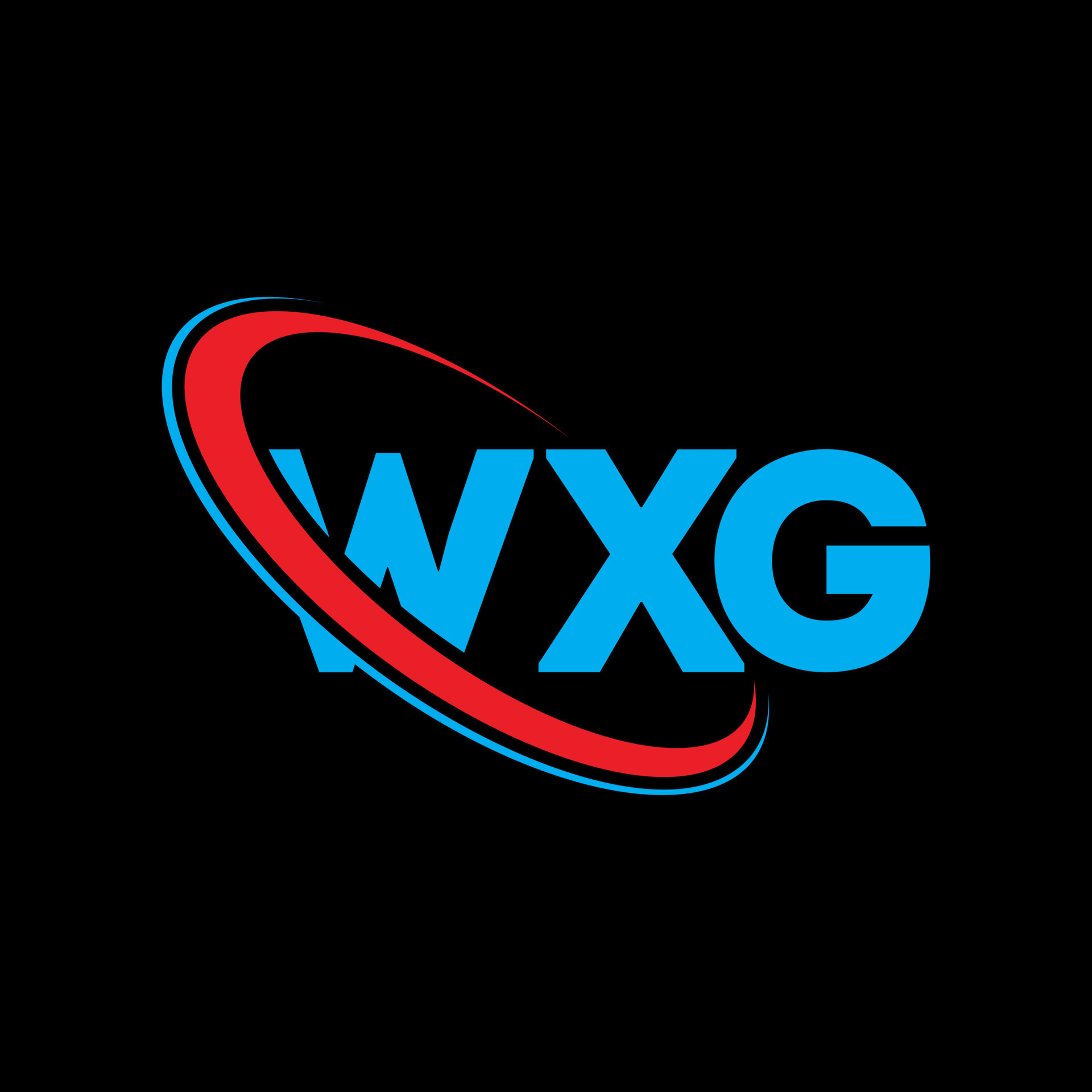 WXG logo. WXG letter. WXG letter logo design. Initials WXG logo linked with circle and uppercase ...