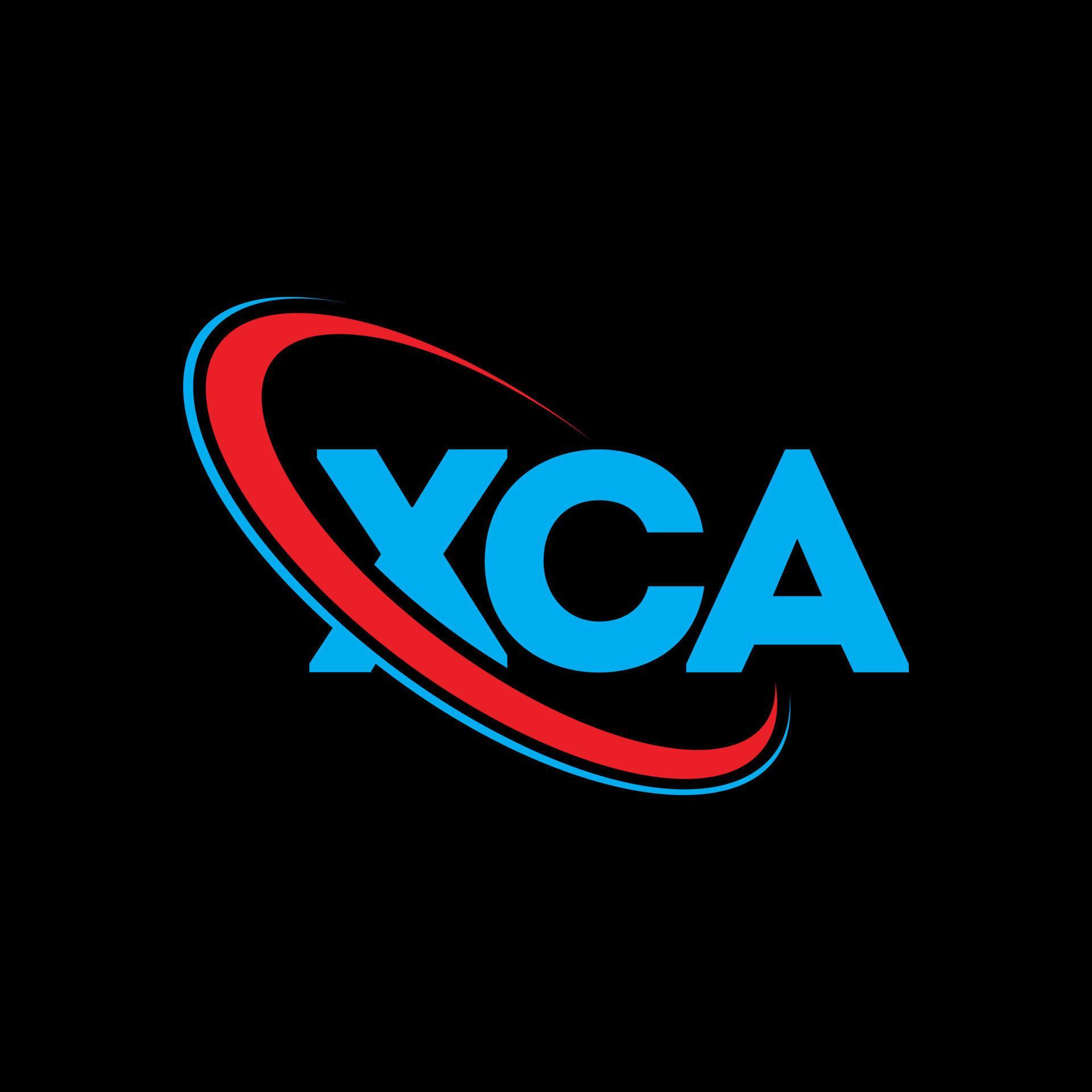 logotipo xca. letra xca. diseño del logotipo de la letra xca. logotipo de las iniciales xca ...