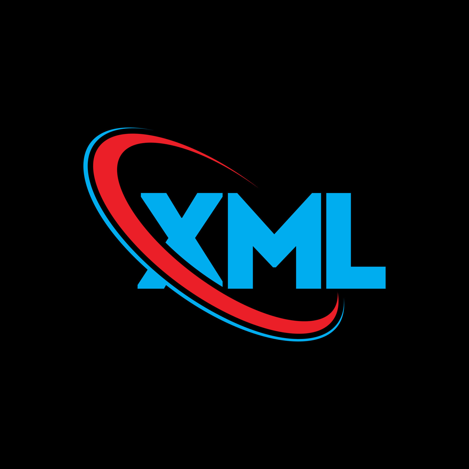 XML logo. XML letter. XML letter logo design. Initials XML logo linked ...