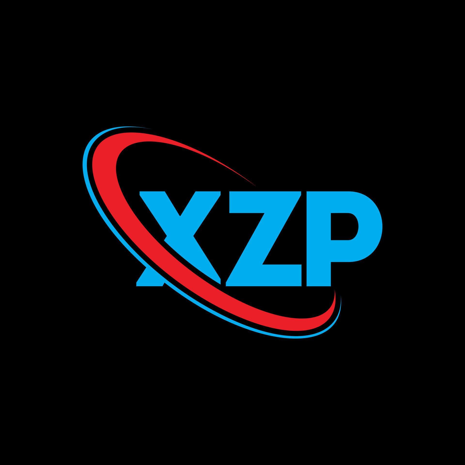 XZP logo. XZP letter. XZP letter logo design. Initials XZP logo linked with circle and uppercase ...