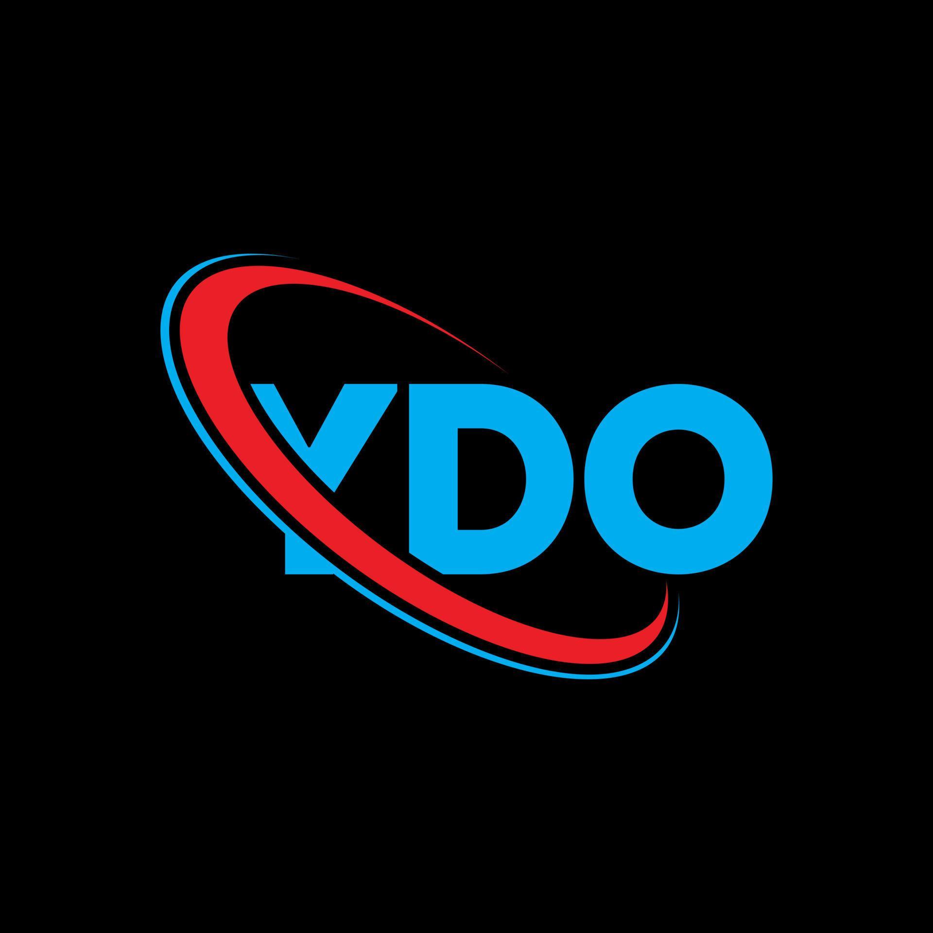 YDO logo. YDO letter. YDO letter logo design. Initials YDO logo linked with circle and uppercase ...