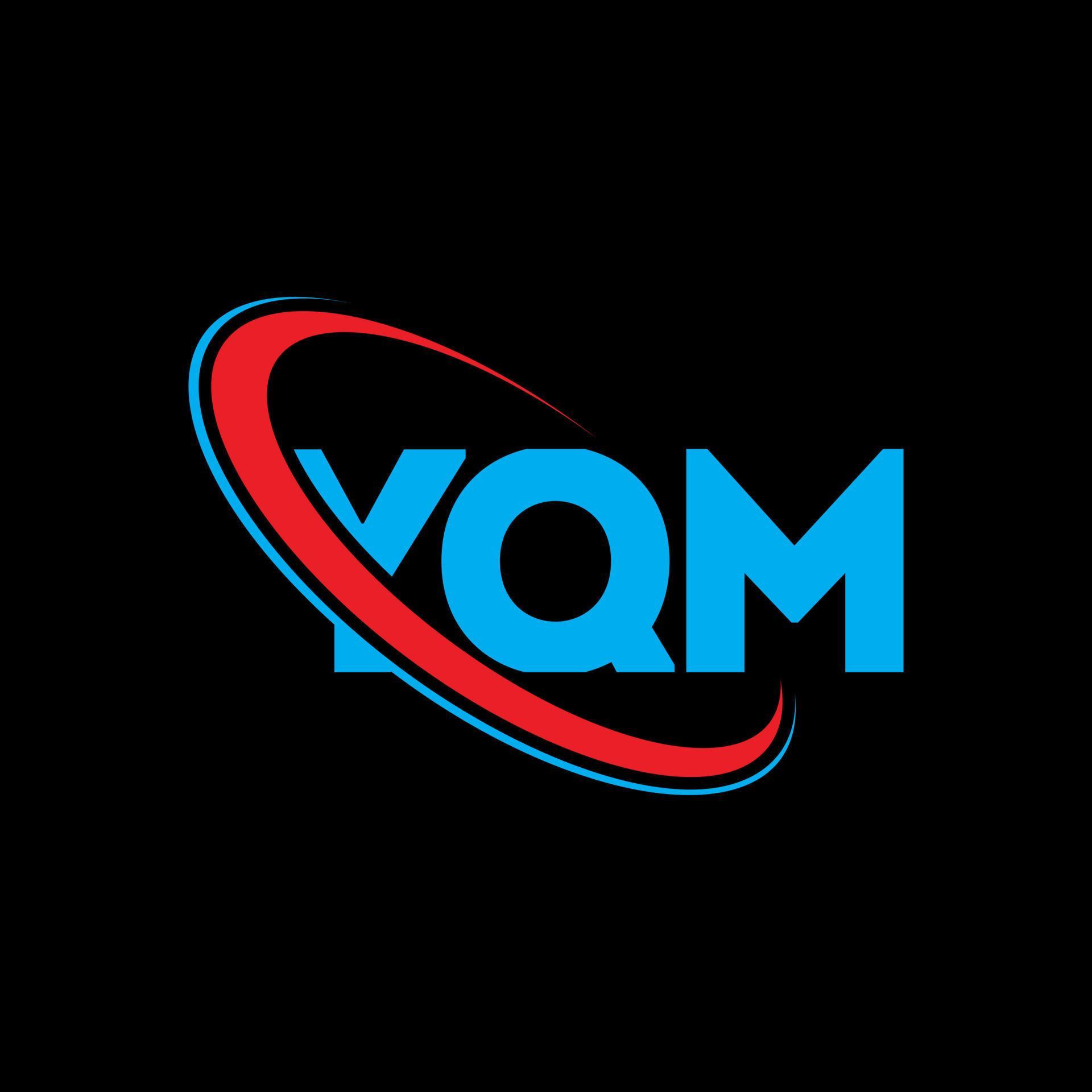 YQM logo. YQM letter. YQM letter logo design. Initials YQM logo linked with circle and uppercase ...