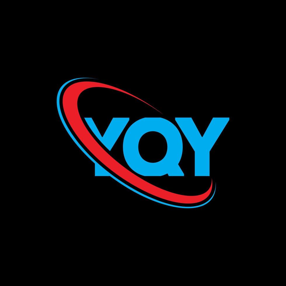 YQY logo. YQY letter. YQY letter logo design. Initials YQY logo linked with circle and uppercase ...
