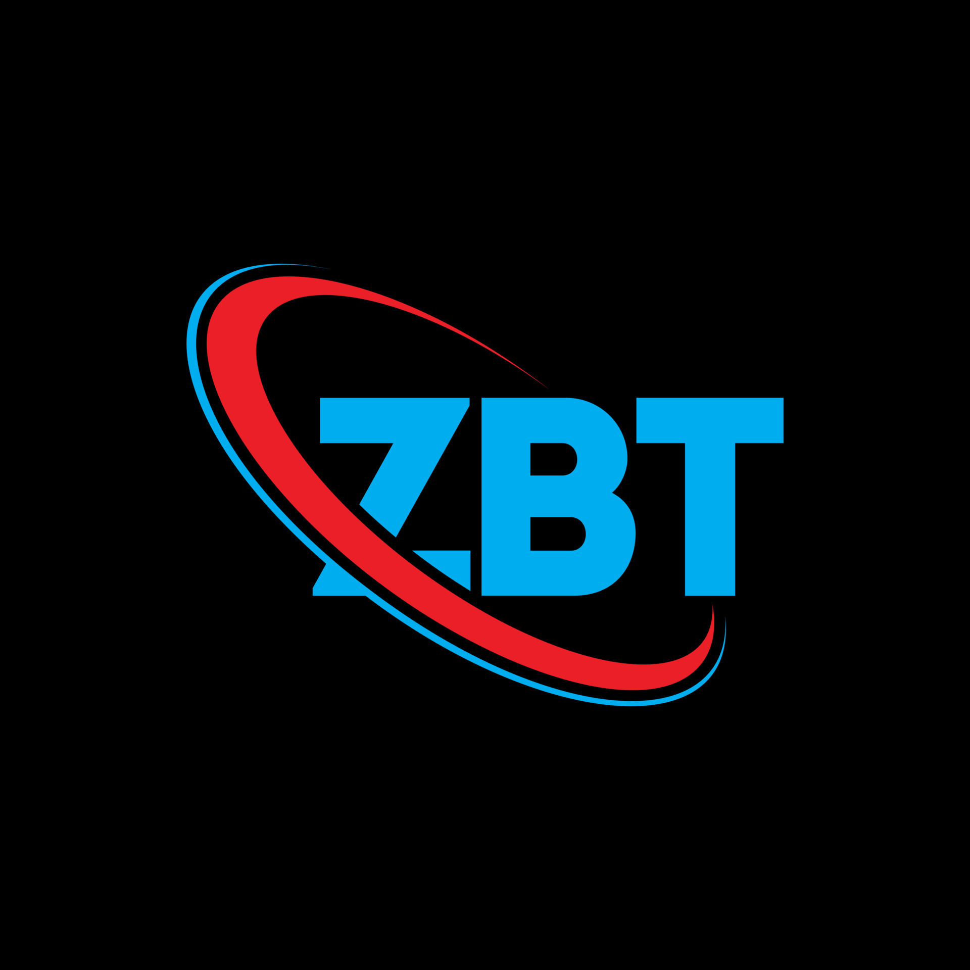 ZBT logo. ZBT letter. ZBT letter logo design. Initials ZBT logo linked with circle and uppercase ...