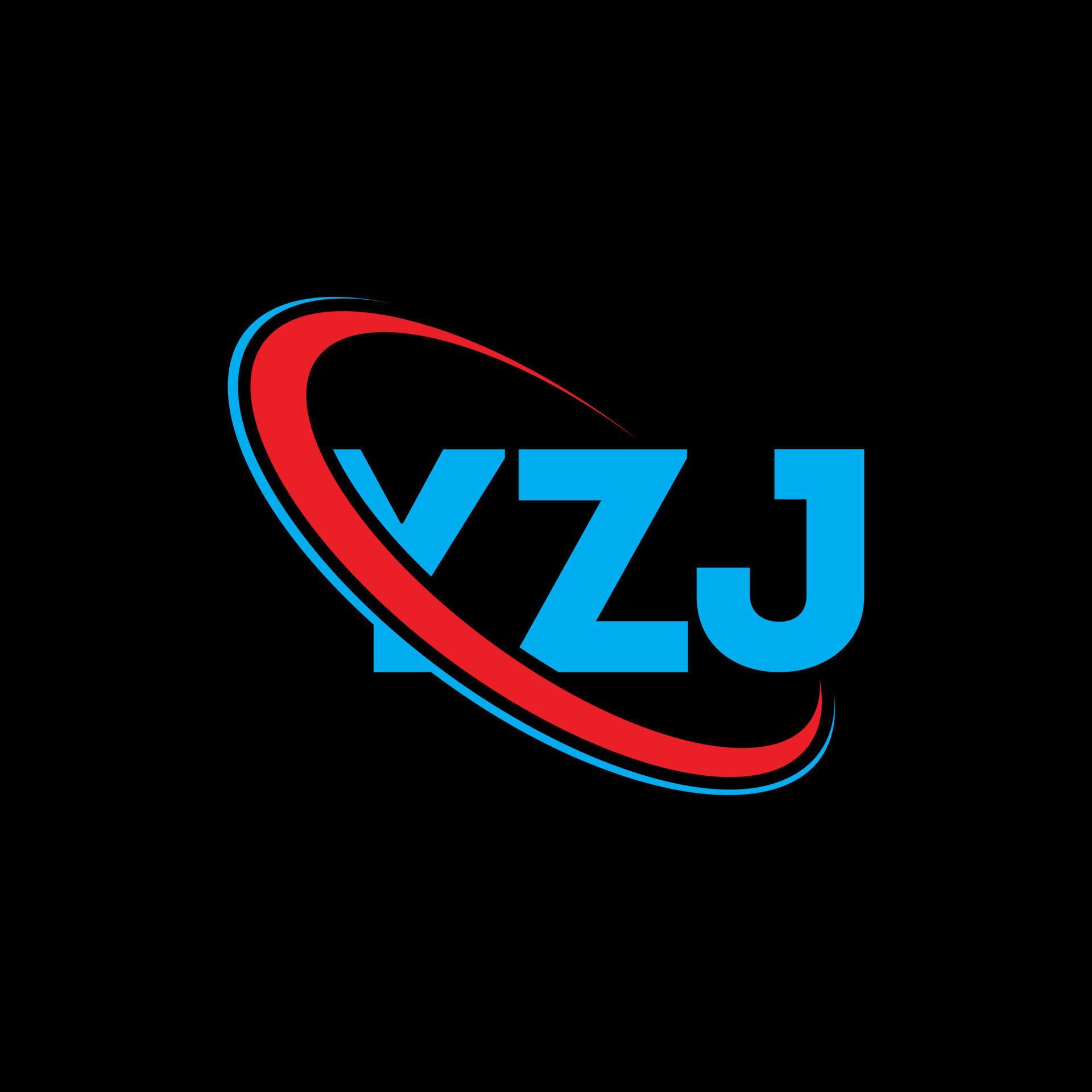 YZJ logo. YZJ letter. YZJ letter logo design. Initials YZJ logo linked with circle and uppercase ...