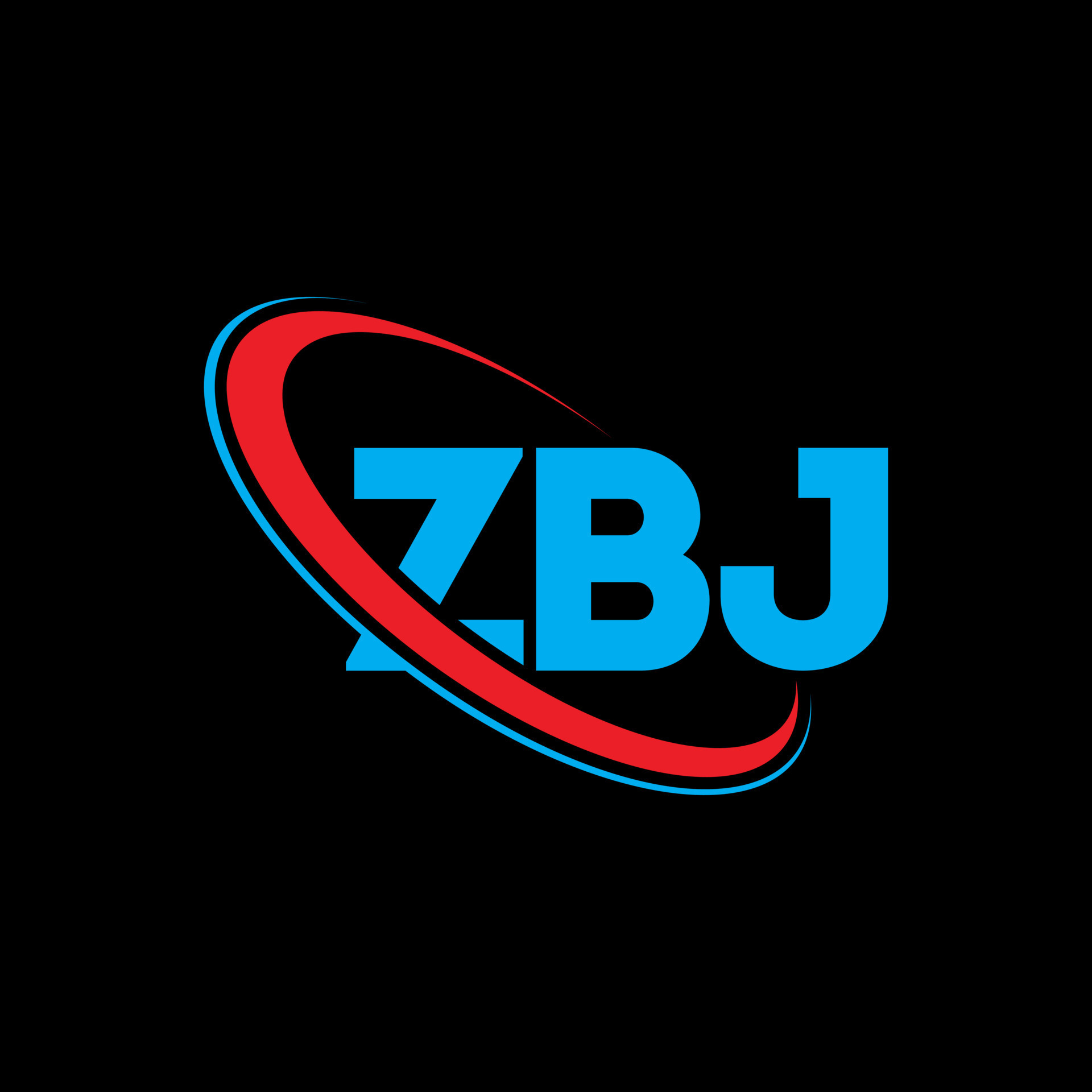 logotipo de zbj. letra zbj. diseño del logotipo de la letra zbj. logotipo de iniciales zbj ...