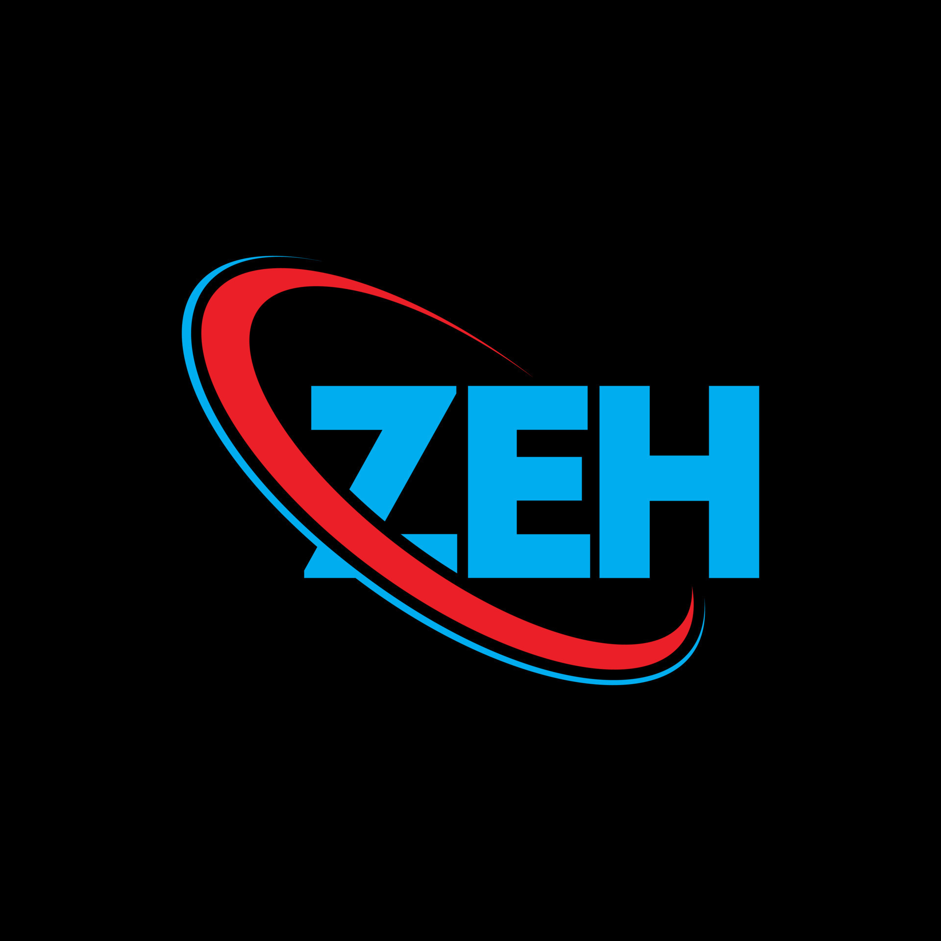 logotipo de ze. letra ze. diseño del logotipo de la letra zeh. logotipo de las iniciales zeh ...