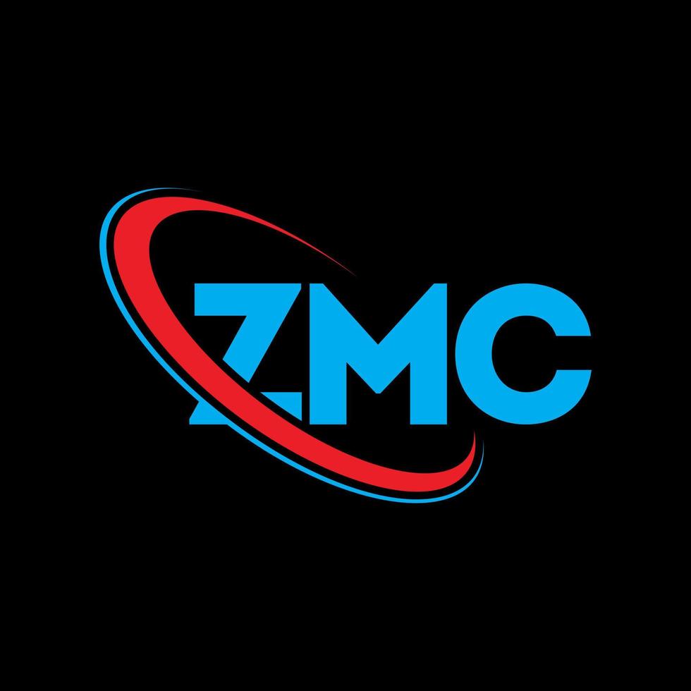 logotipo de zmc. letra zmc. diseño del logotipo de la letra zmc. logotipo de las iniciales zmc ...