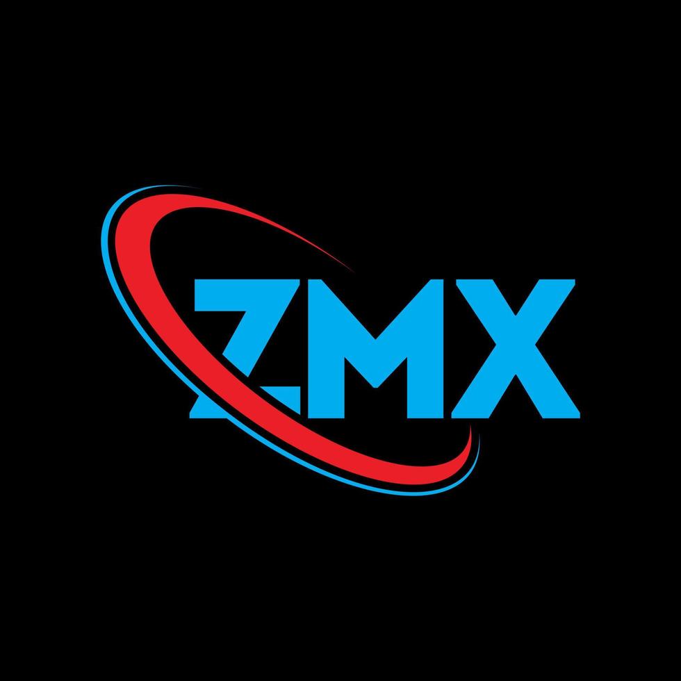 logotipo de zmx. letra zmx. diseño del logotipo de la letra zmx. logotipo de iniciales zmx ...