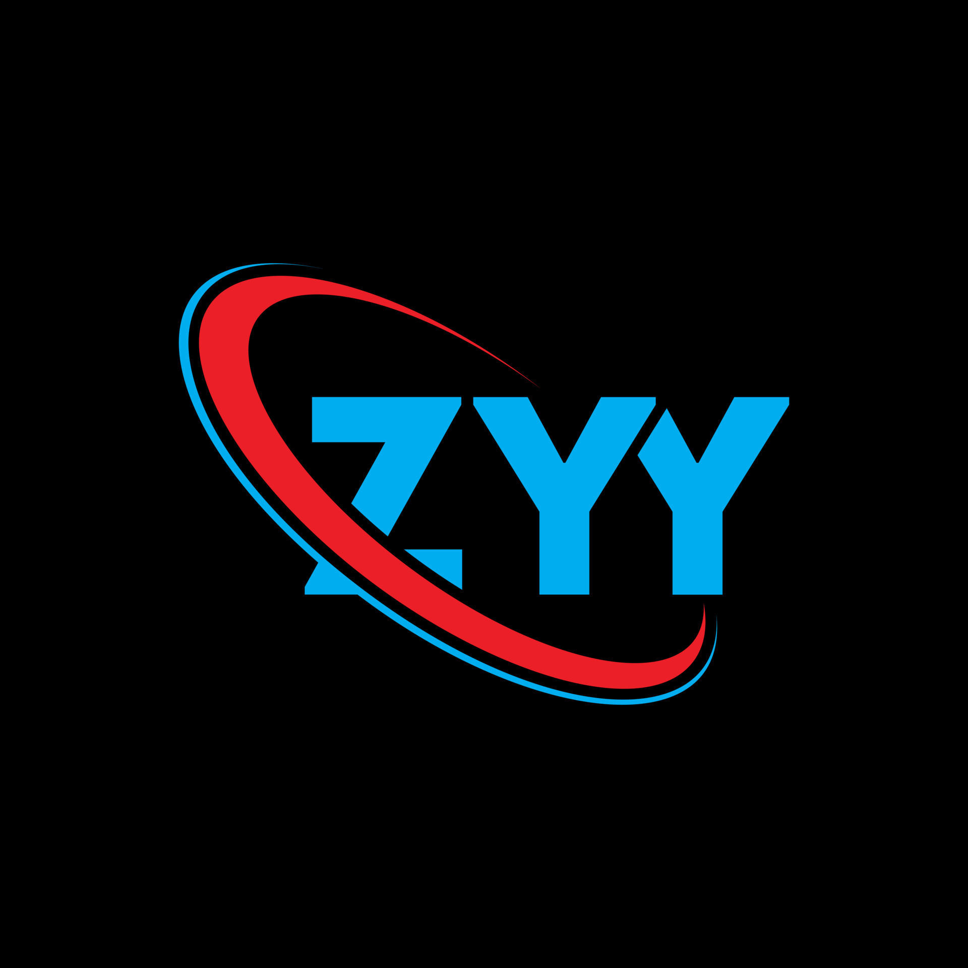 logotipo de zyy. letra zyy. diseño del logotipo de la letra zyy. logotipo de iniciales zyy ...