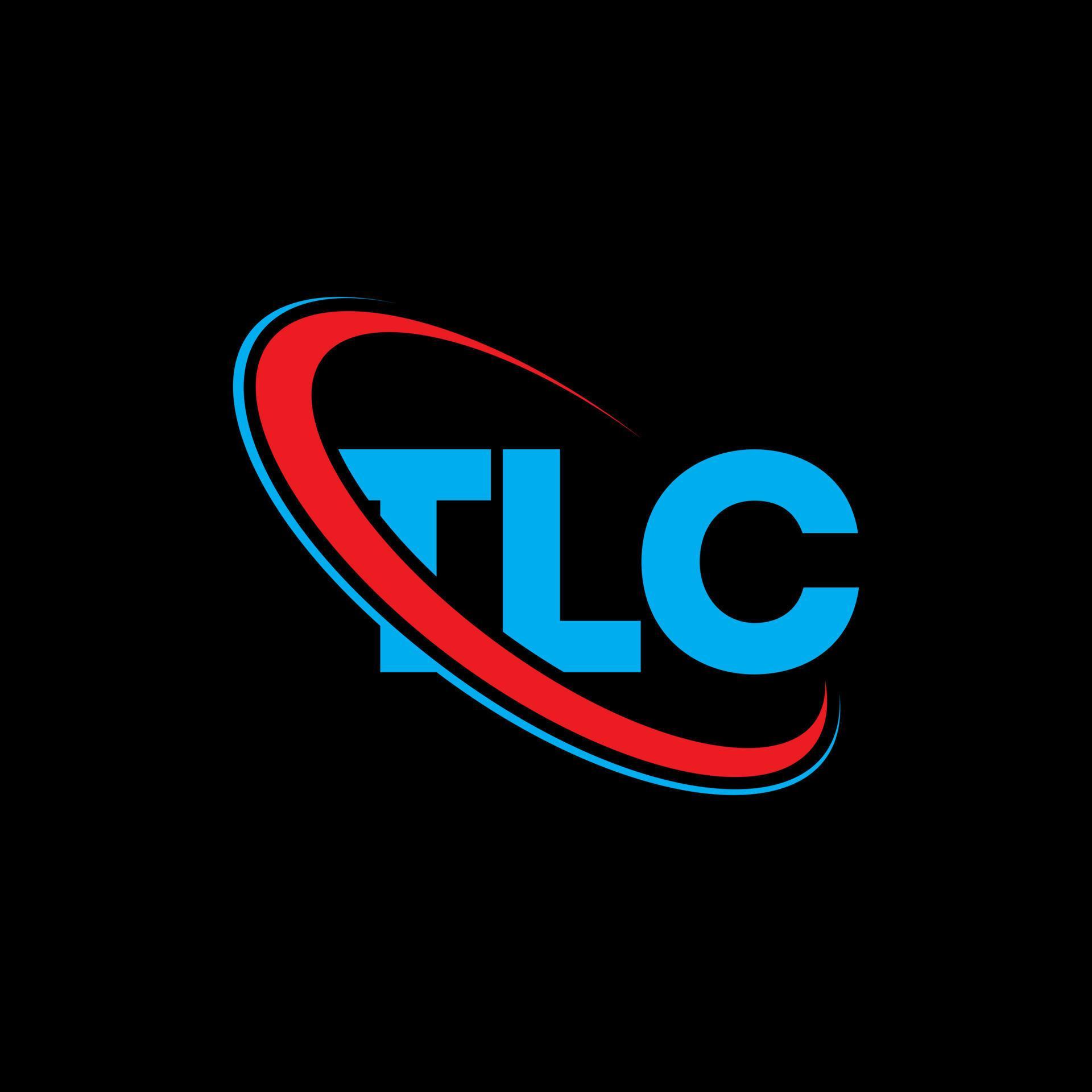 TLC logo. TLC letter. TLC letter logo design. Initials TLC logo linked with circle and uppercase ...