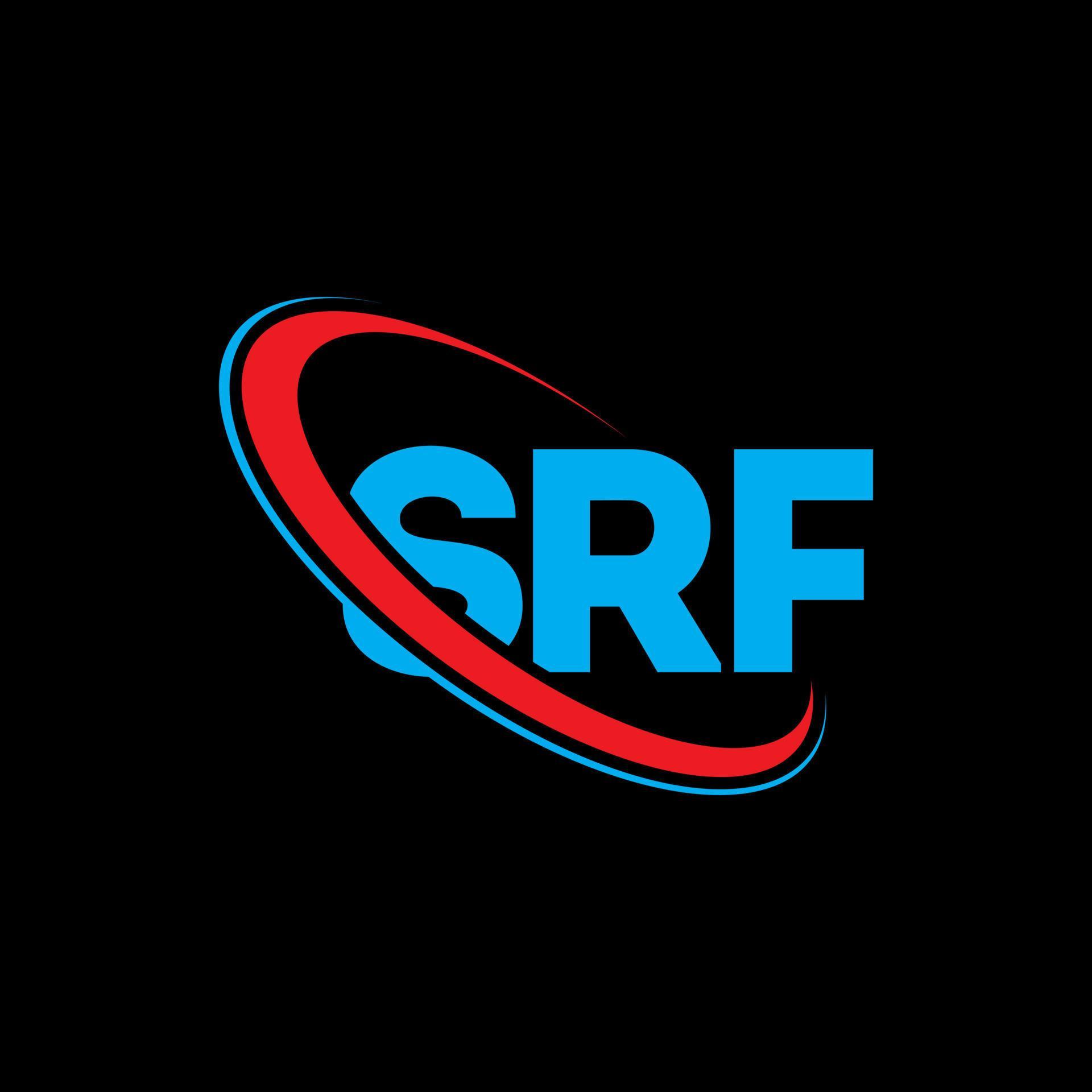 Srf Logo Srf Letter Srf Letter Logo Design Initials Srf Logo Linked With Circle And Uppercase