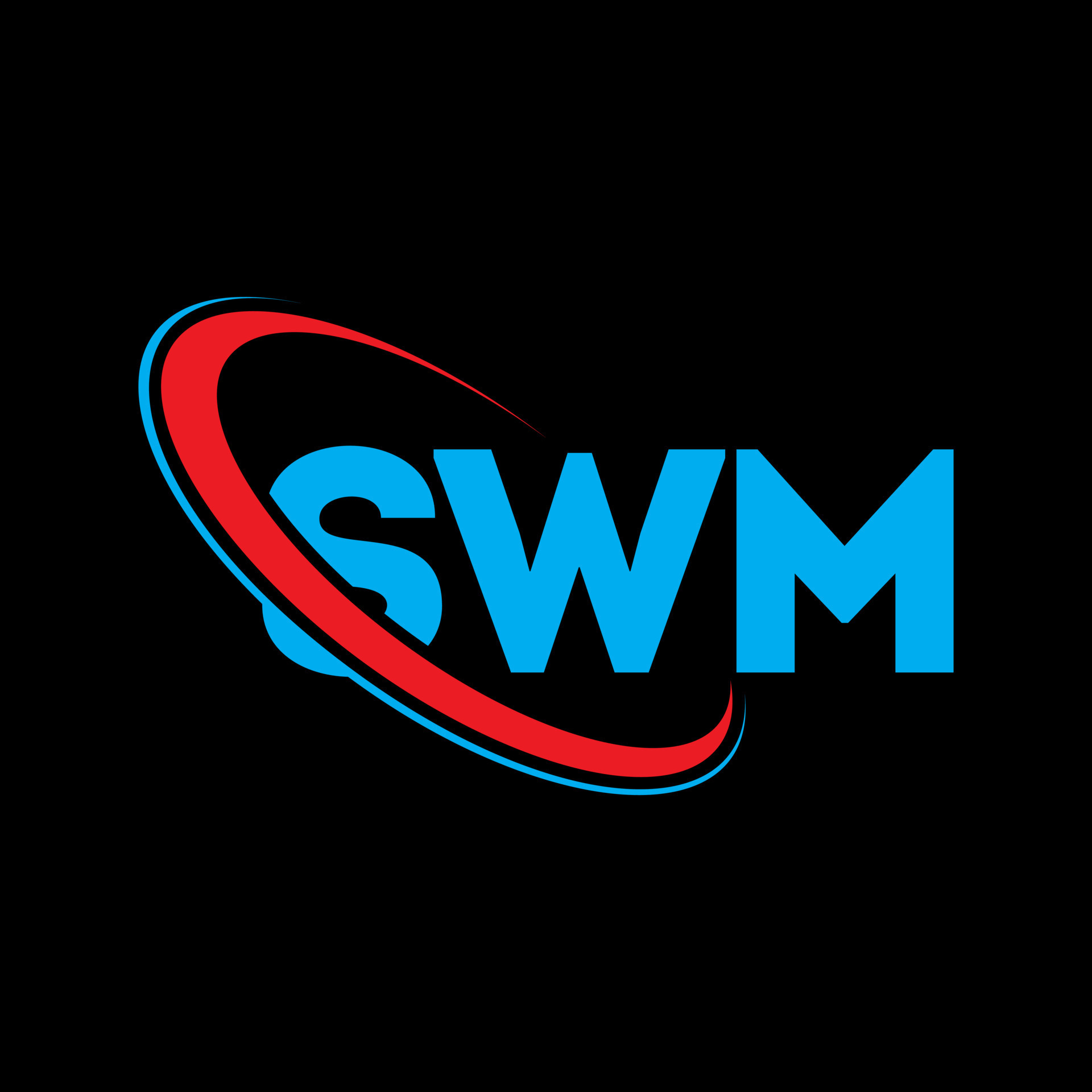 logotipo de swm. letra swm. diseño del logotipo de la letra swm. logotipo de iniciales swm ...