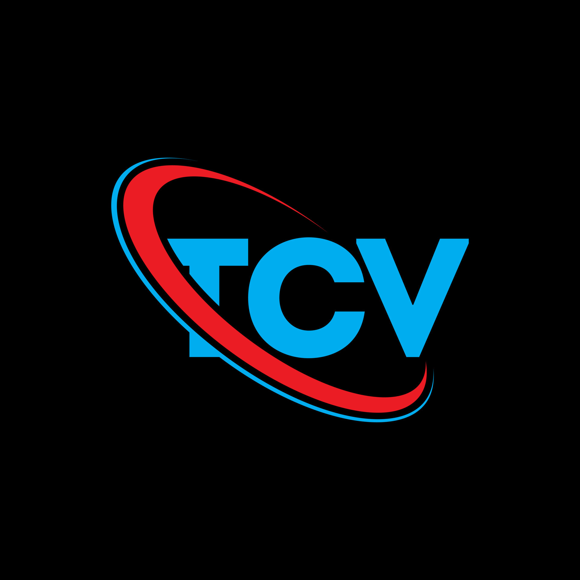 logotipo de tcv. carta tvv. diseño del logotipo de la letra tcv. logotipo de iniciales tcv ...