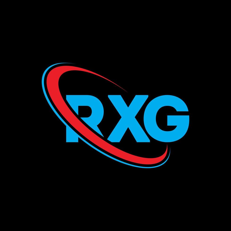 logotipo de RXG. letra rxg. diseño del logotipo de la letra rxg. logotipo de iniciales rxg ...