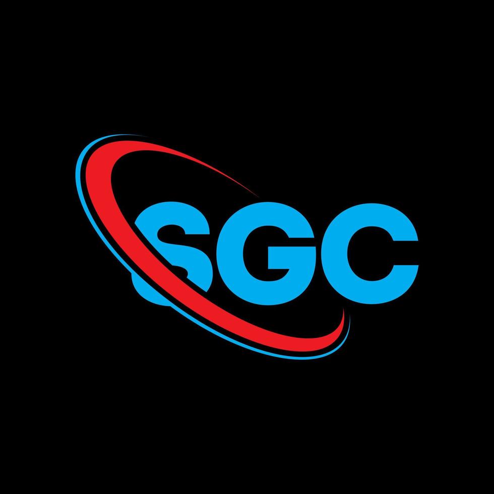 logotipo de sgc. carta sgc. diseño del logotipo de la letra sgc. logotipo de iniciales sgc ...