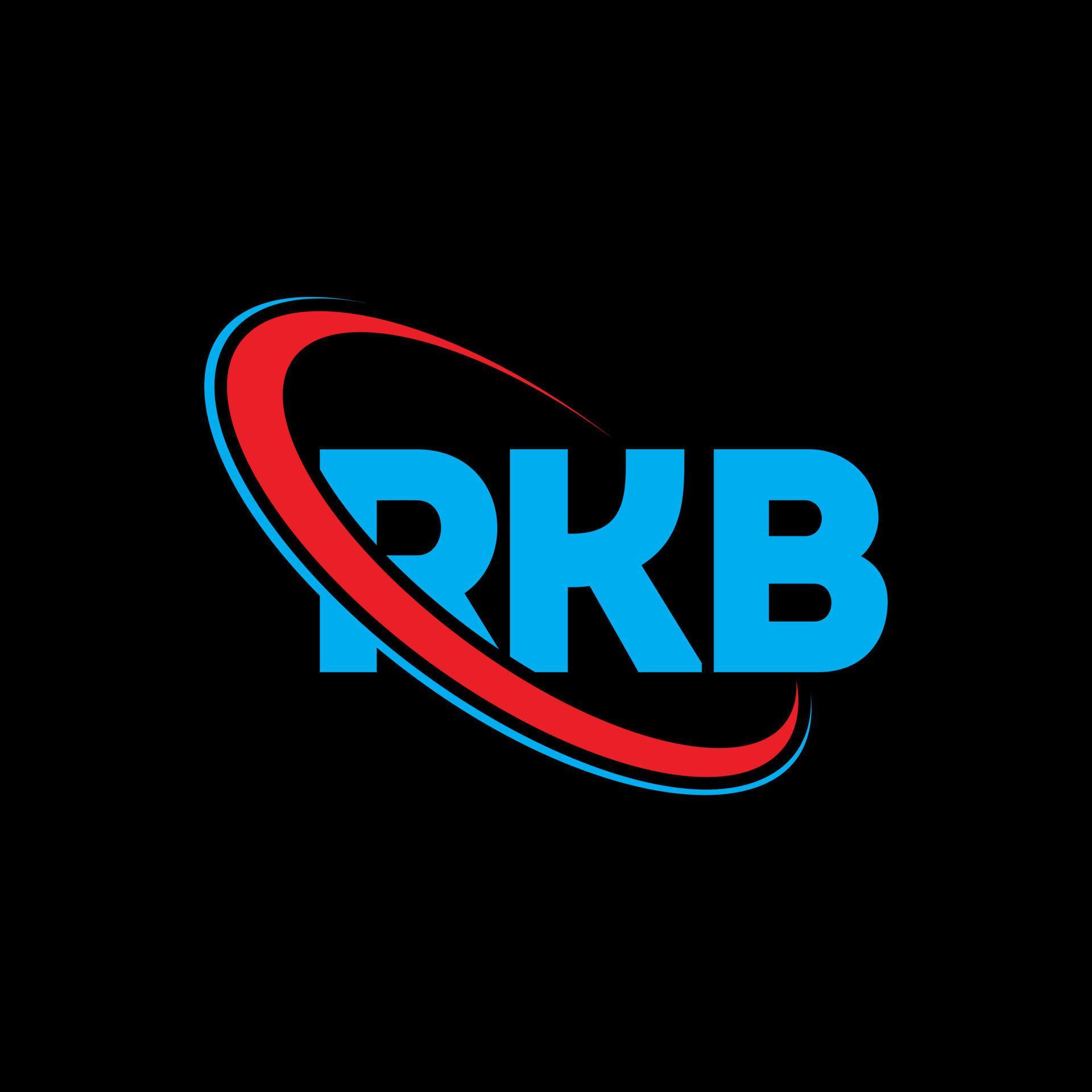 RKB logo. RKB letter. RKB letter logo design. Initials RKB logo linked with circle and uppercase ...