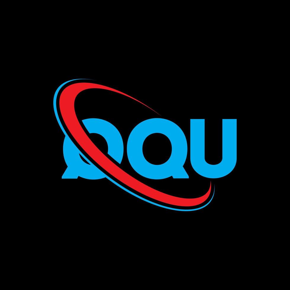 logotipo qqu. letra qqu. diseño del logotipo de la letra qqu. logotipo qqu de iniciales ...