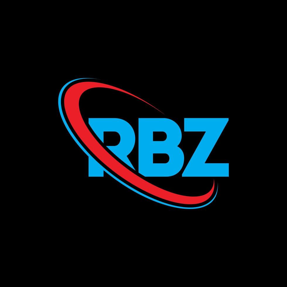 logotipo de rbz. letra rbz. diseño del logotipo de la letra rbz. logotipo de iniciales rbz ...